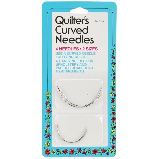 Collins Quilters Curved Needles - Walmart.com