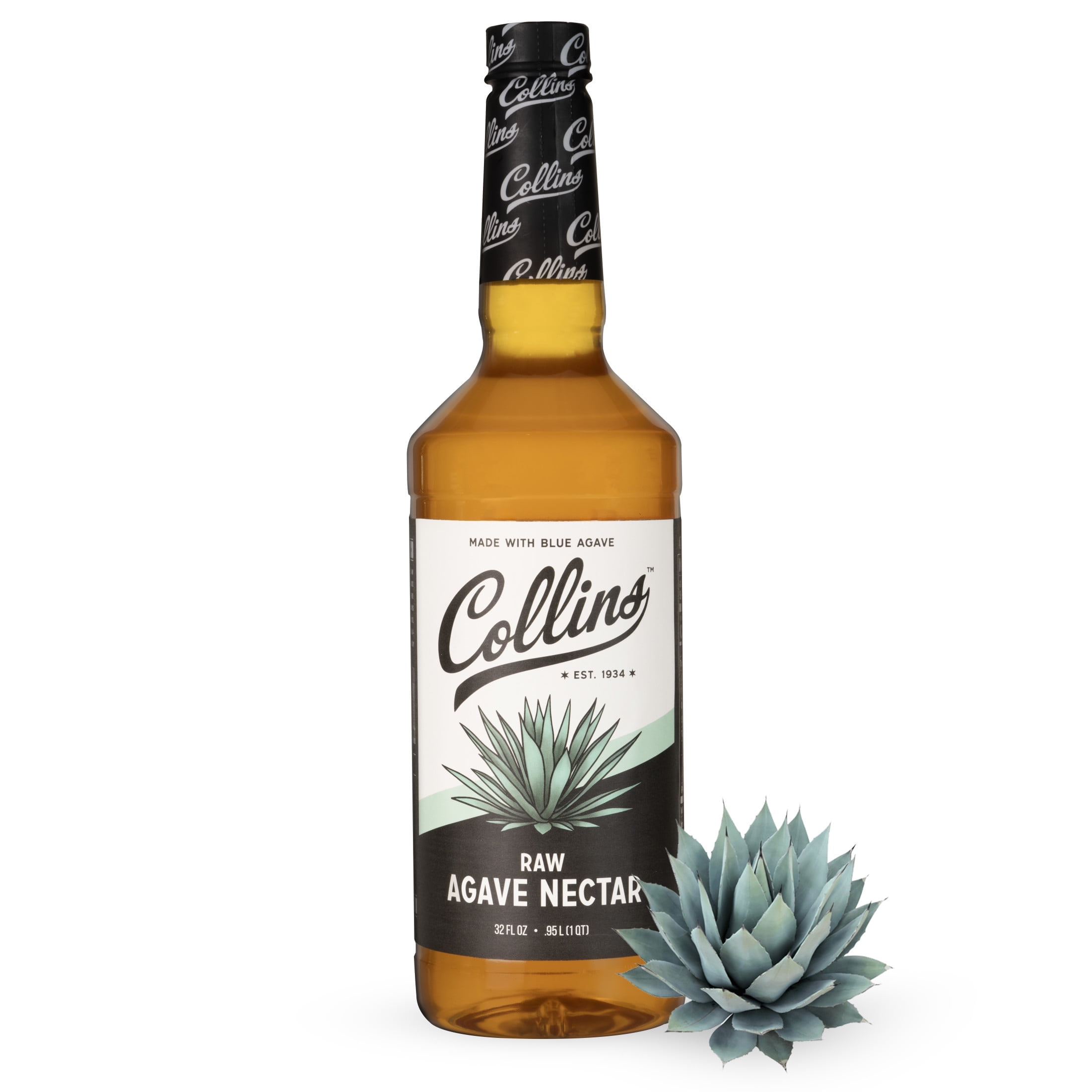 Collins Raw Agave Nectar, Made with Real Agave, Natural Sweetener for ...