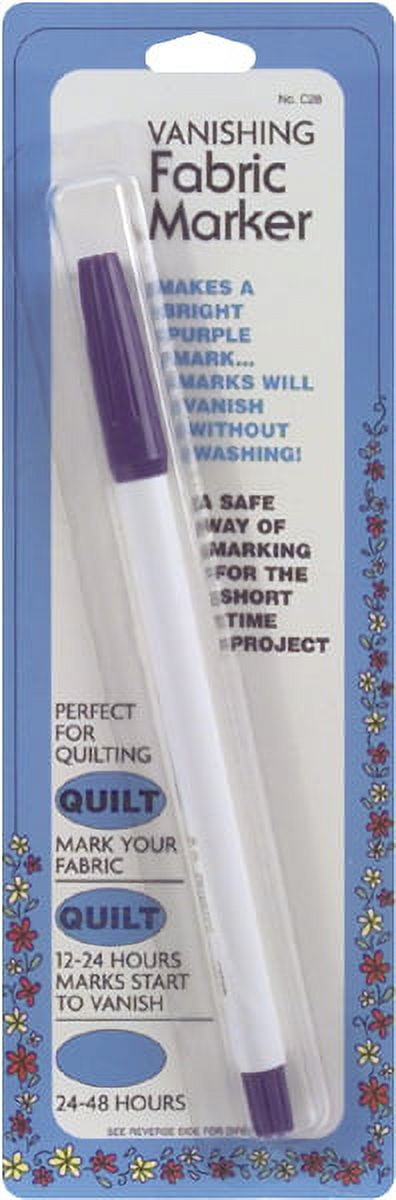 Collins Vanishing Fabric Marker-Purple - Walmart.com