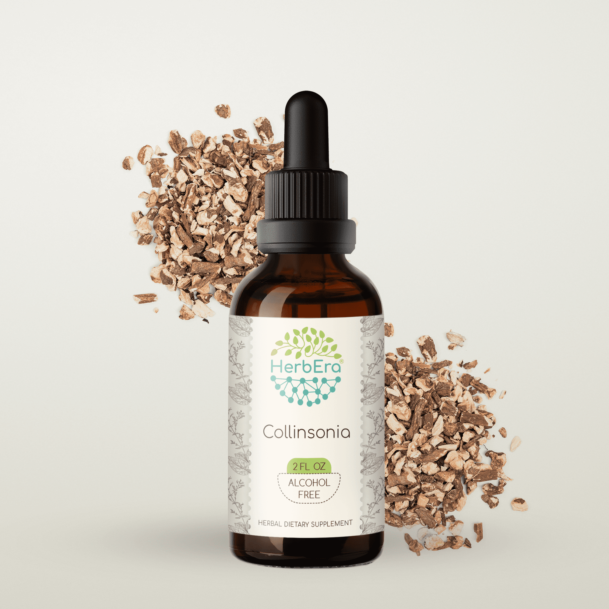 Collinsonia Alcohol-FREE Herbal Extract Tincture, Super-Concentrated ...