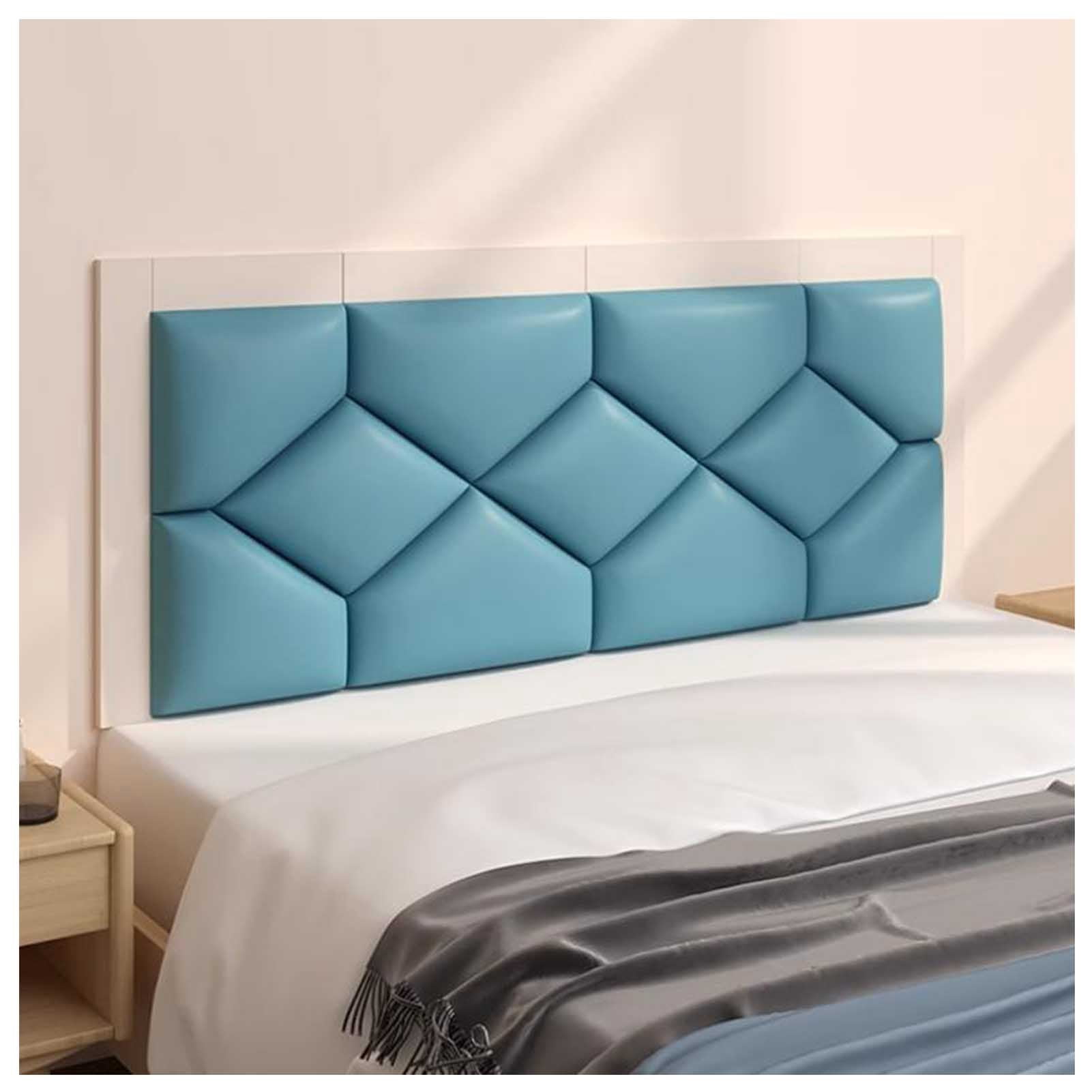 Collision-proof wall padding, 3 cm padded self-adhesive headboard wall ...