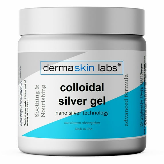 Colloidal Silver Gel, Nano Silver Gel, Skin Repair for for Burns ...