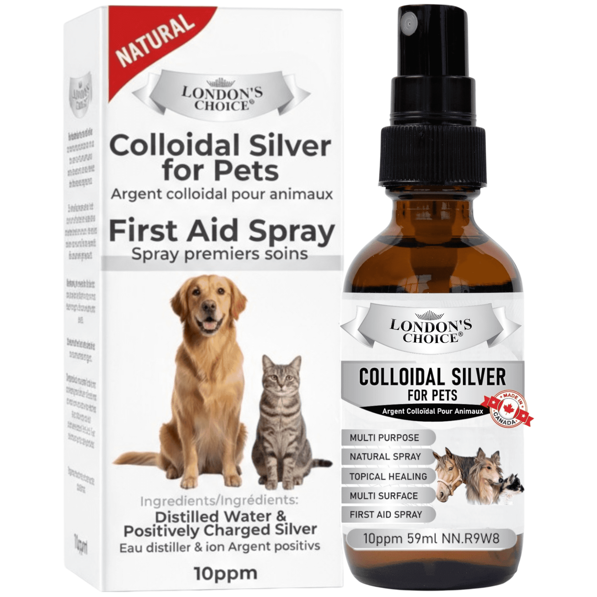 London's Choice (a Canadian Company) Ionic Colloidal Silver for Pets ...