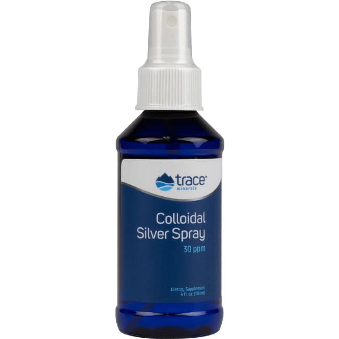Trace Pure Colloidal Silver 30 ppm 4 fl oz Liq - Walmart.com