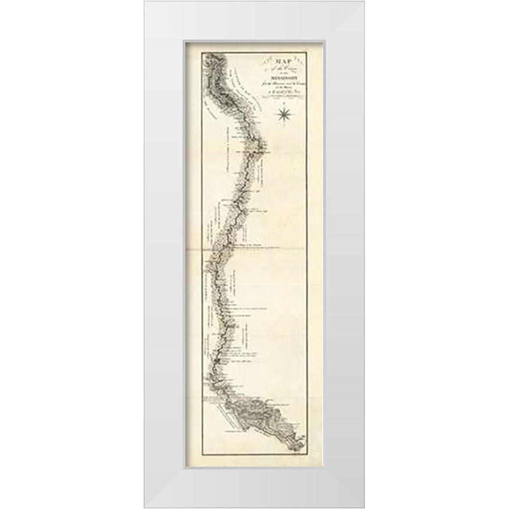 Collot, George Henri Victor 7x14 White Modern Wood Framed Museum Art ...