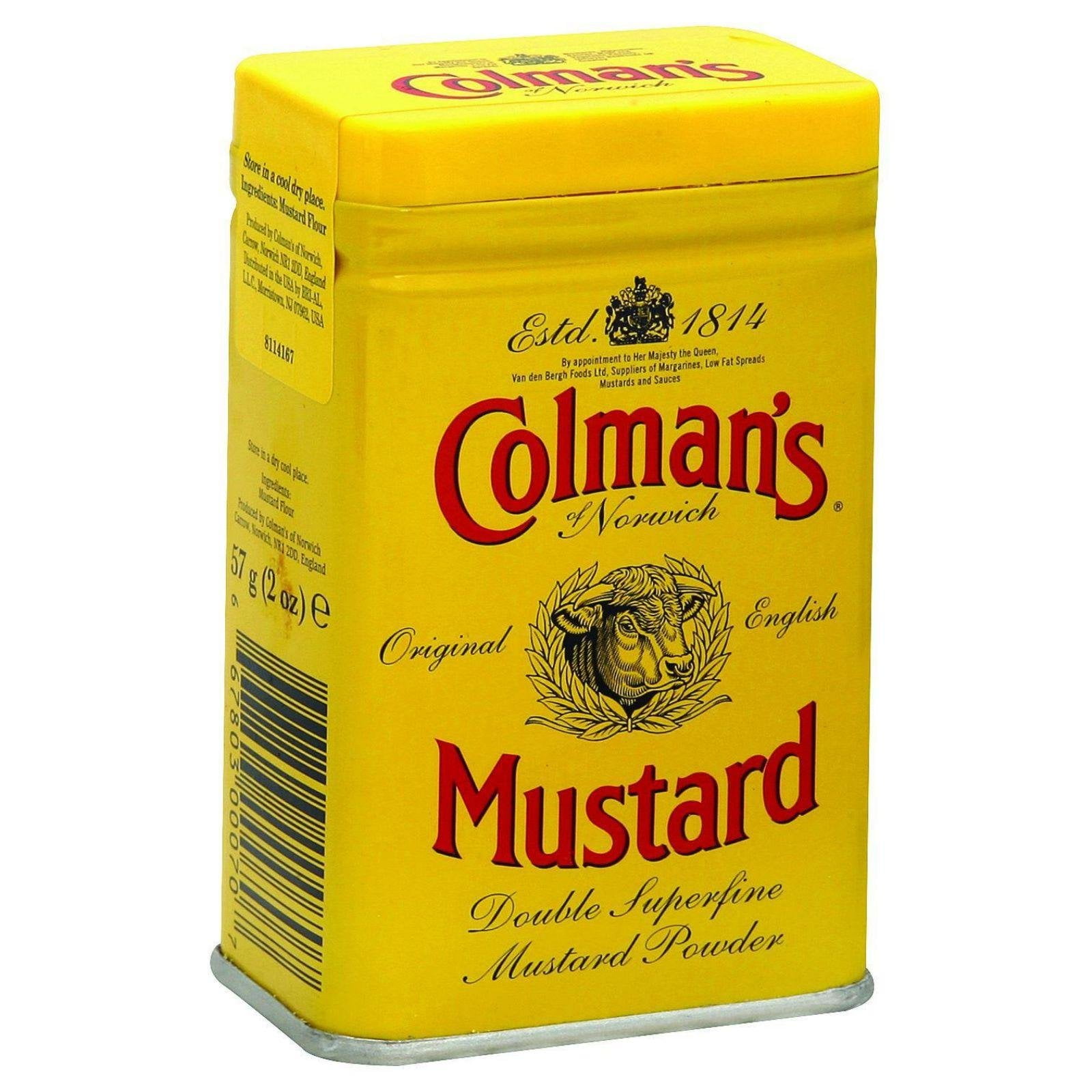 Colman's Dry Mustard, 2 oz KEF28 - Walmart.com