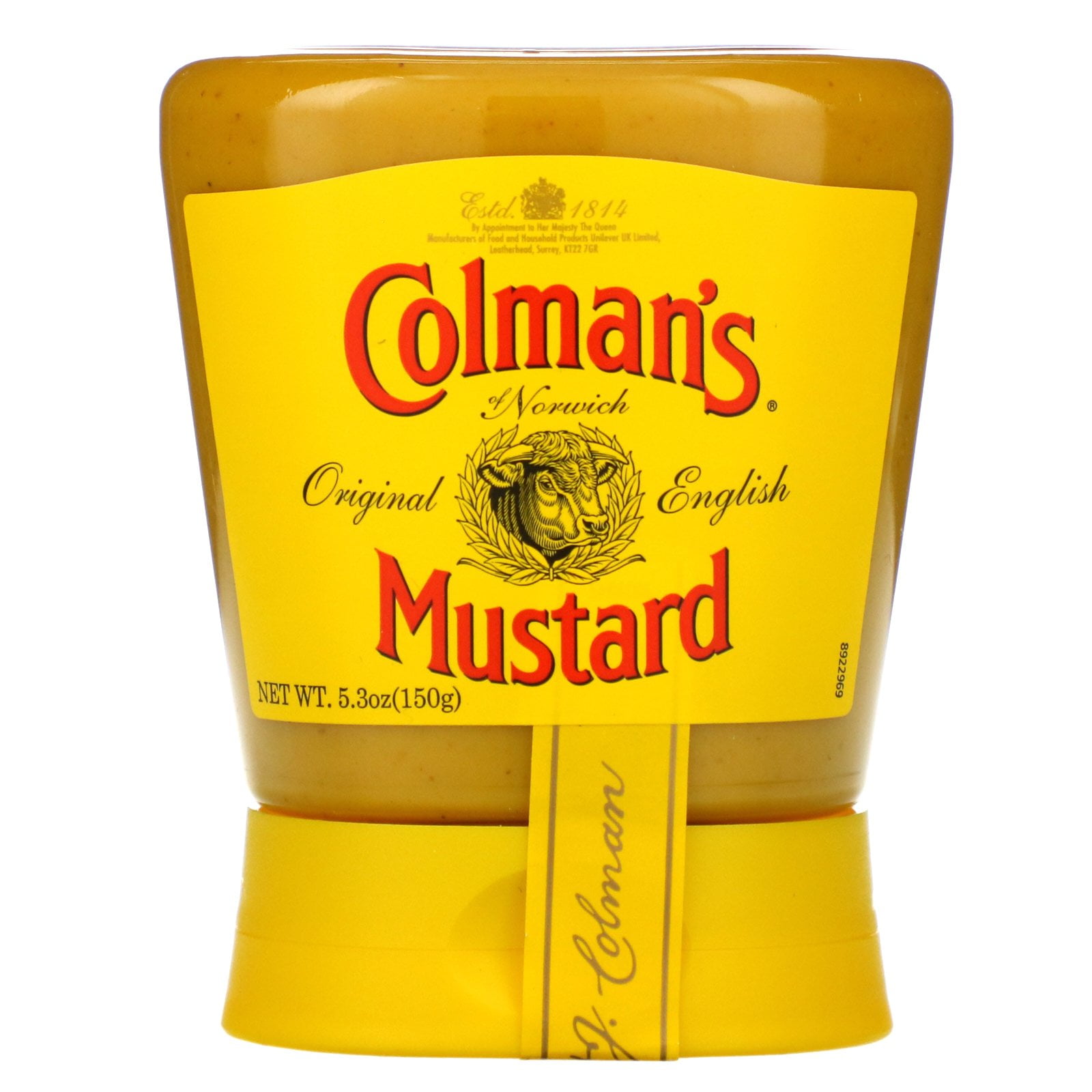 Colman's Original English Mustard, Established 1814, 5.3 oz - Walmart.com