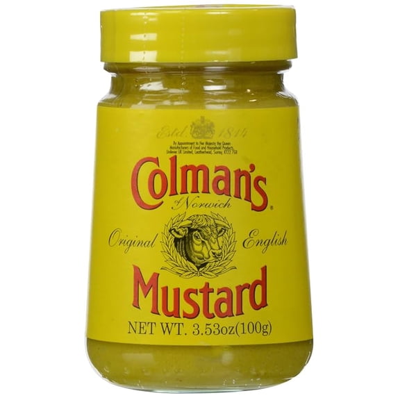 Colman's Original English Prepared Mustard 3.53 oz ( Pack of 2 ...