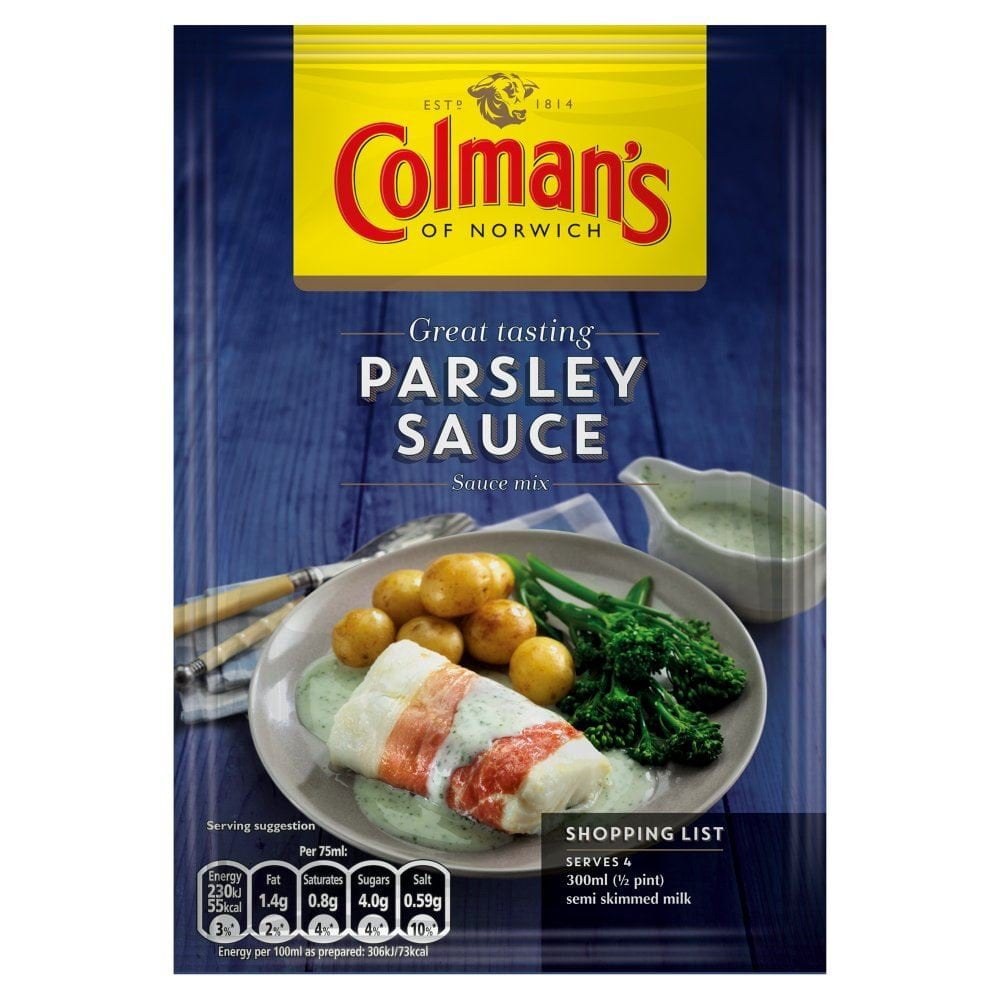Colman's Parsley Sauce Mix - 20g - Pack of 4 (20g x 4) - Walmart.com
