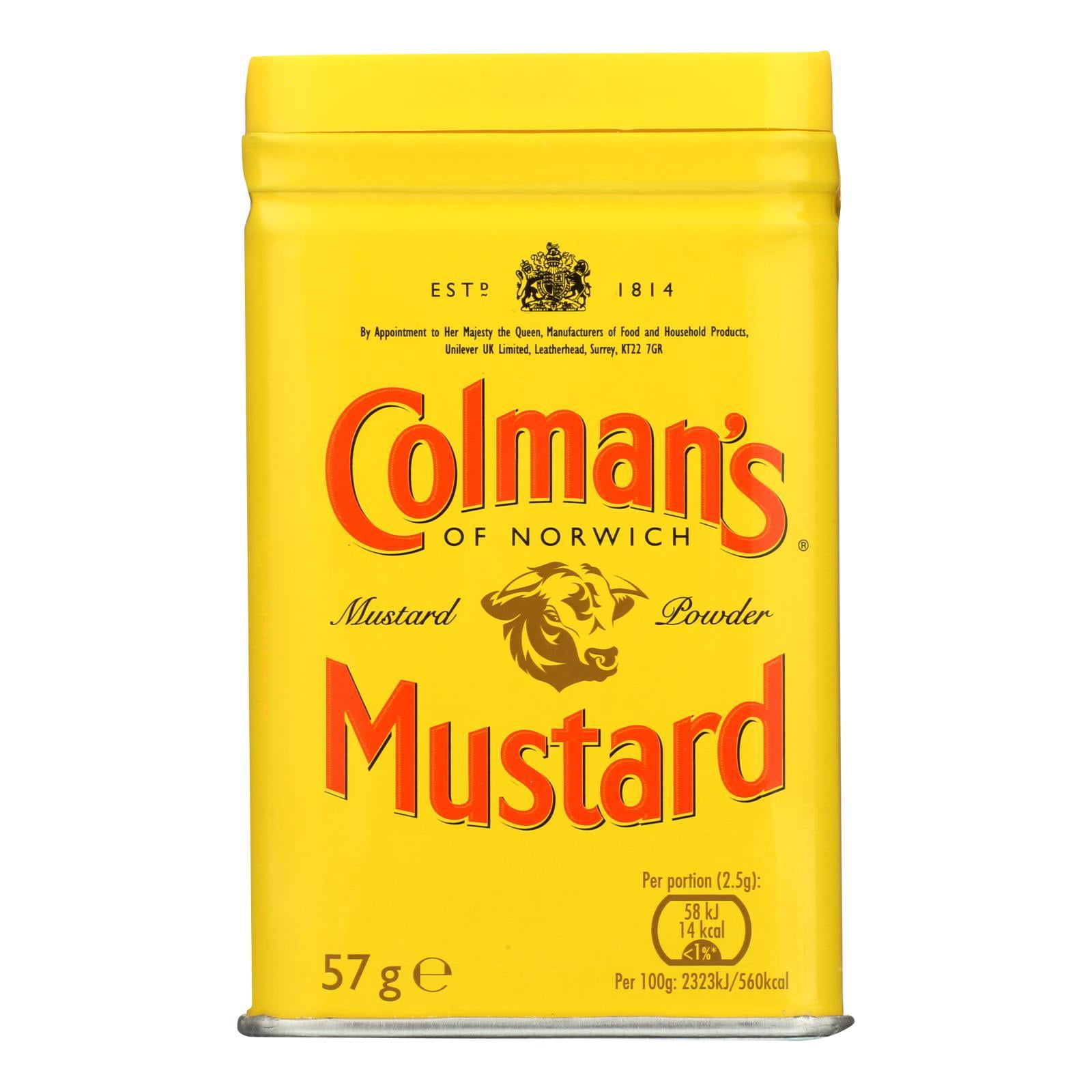 Colmans Dry Mustard Powder - 2 Oz - Case Of 12 - Walmart.com
