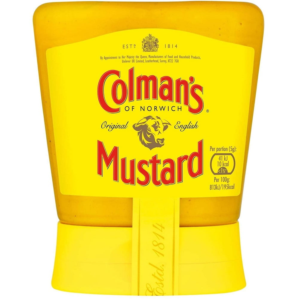 Colmans Original Spicy English Mustard, 150g Squeezy Bottle - Walmart.com