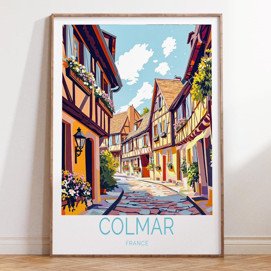 Colmar France Travel Poster, Colmar France Travel Wall Art, France ...