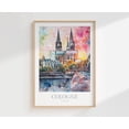 Cologne Germany Wall Art Poster Poster, Unframed Size 8x12 - Walmart.com