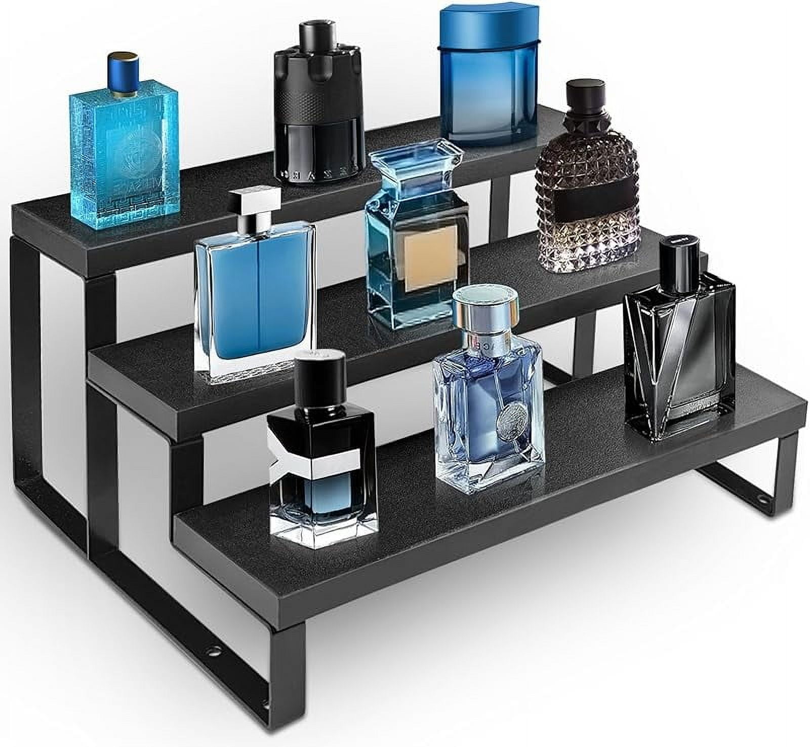 Cologne Organizer for Men,12 Inch 4 Tier Cologne Stand Waterproof ...