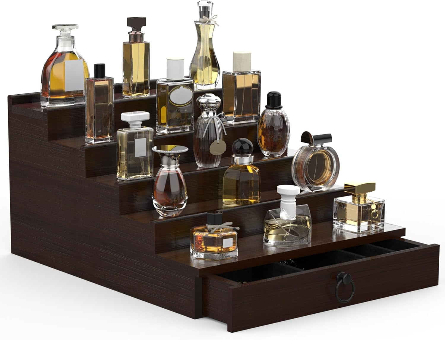 Cologne Organizer for Men, 5 Tier Cologne Shelf, Perfume Stand with ...