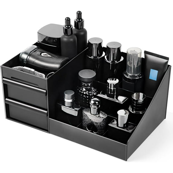 Cologne Organizer for Men, Countertop Perfume Stand and Dresser Storage ...