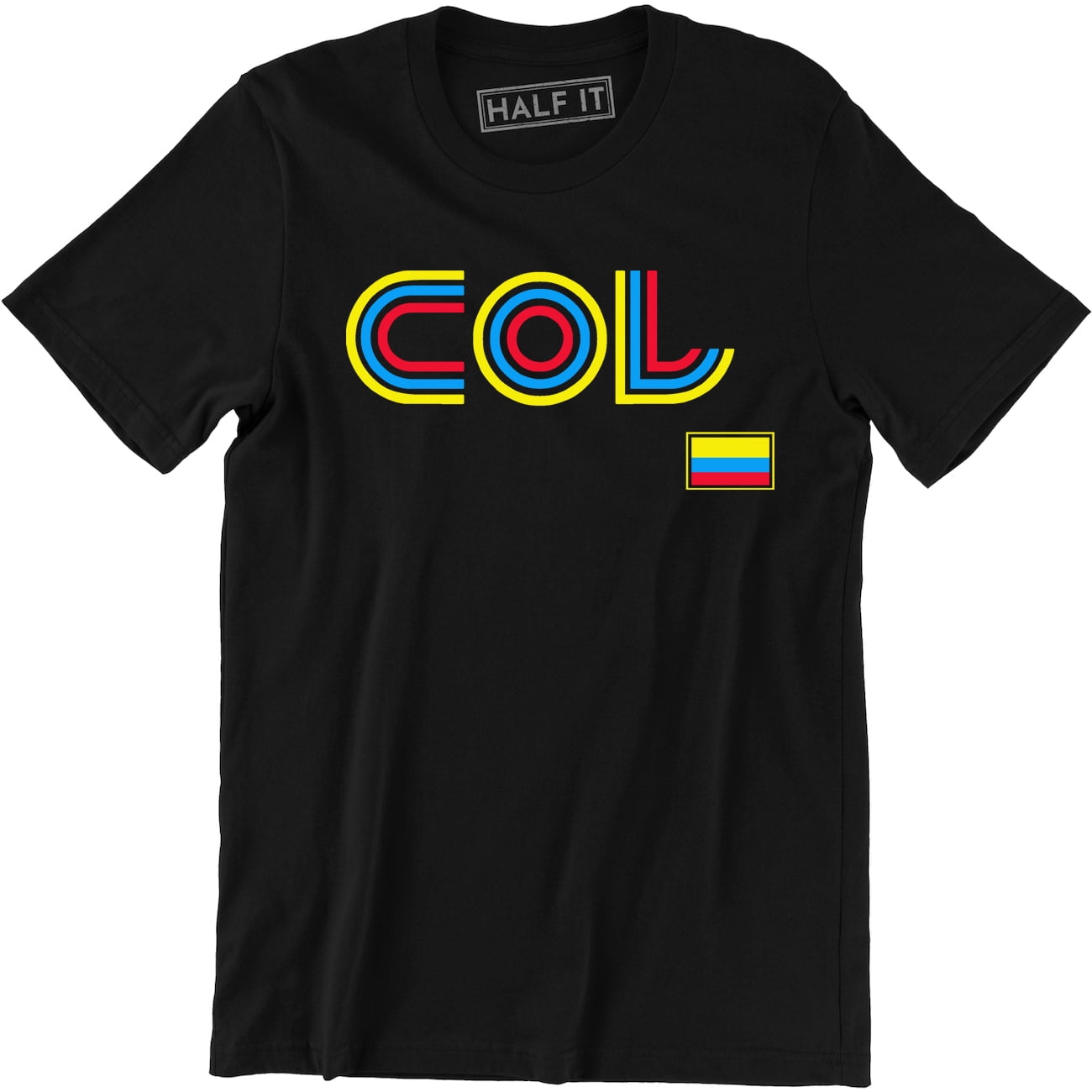 Colombia Col National Flag Pride Republic Colombians Men's T-Shirt ...