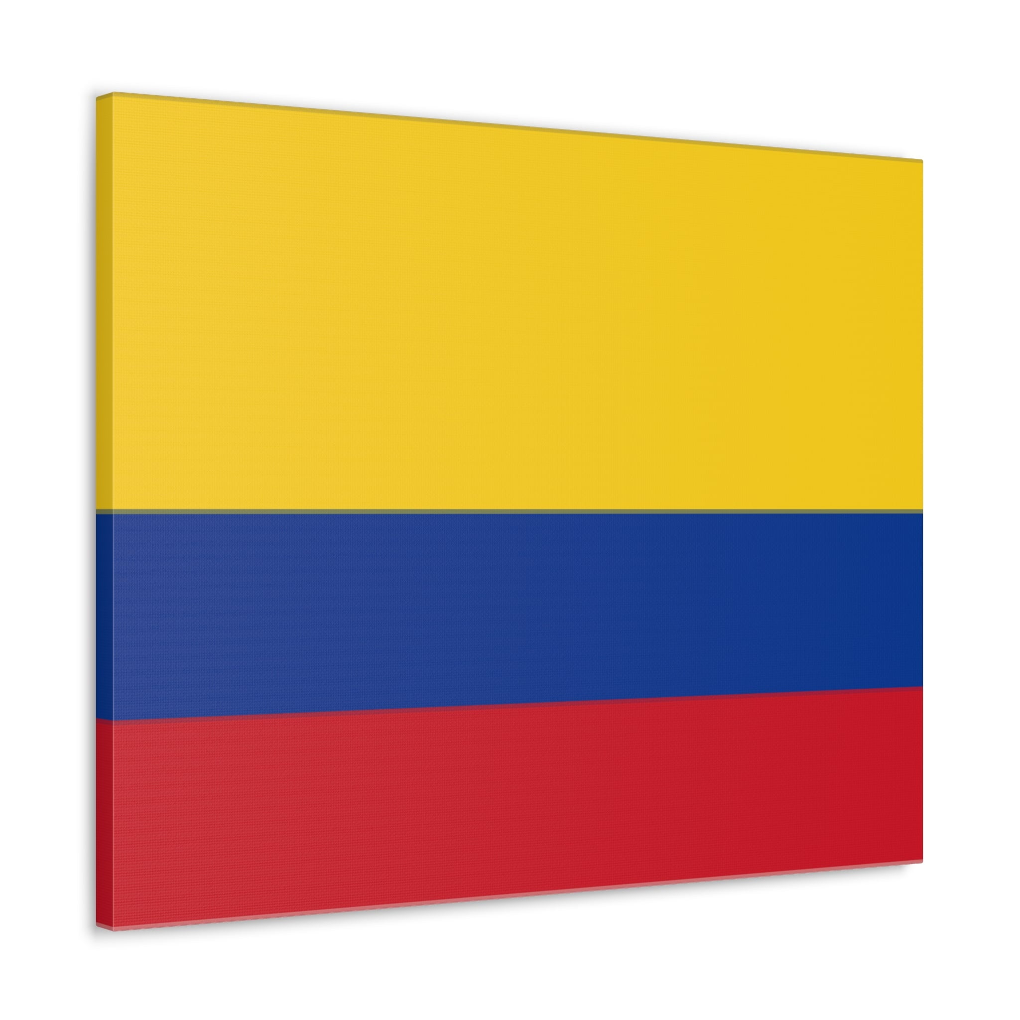 Colombia Country Flag Canvas Vibrant Wall Art Unframed Home Decor ...