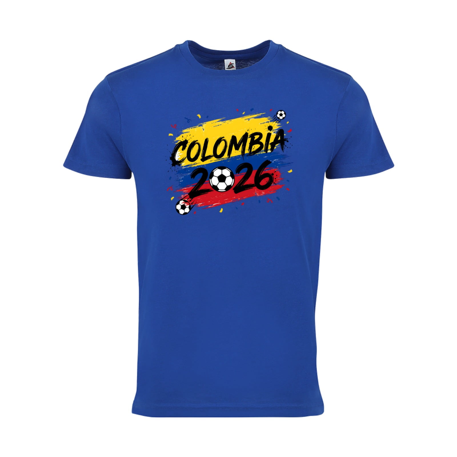 Colombia Flag Graphic T-Shirt World Cup 2026 – Unisex Soccer Fan Shirt ...