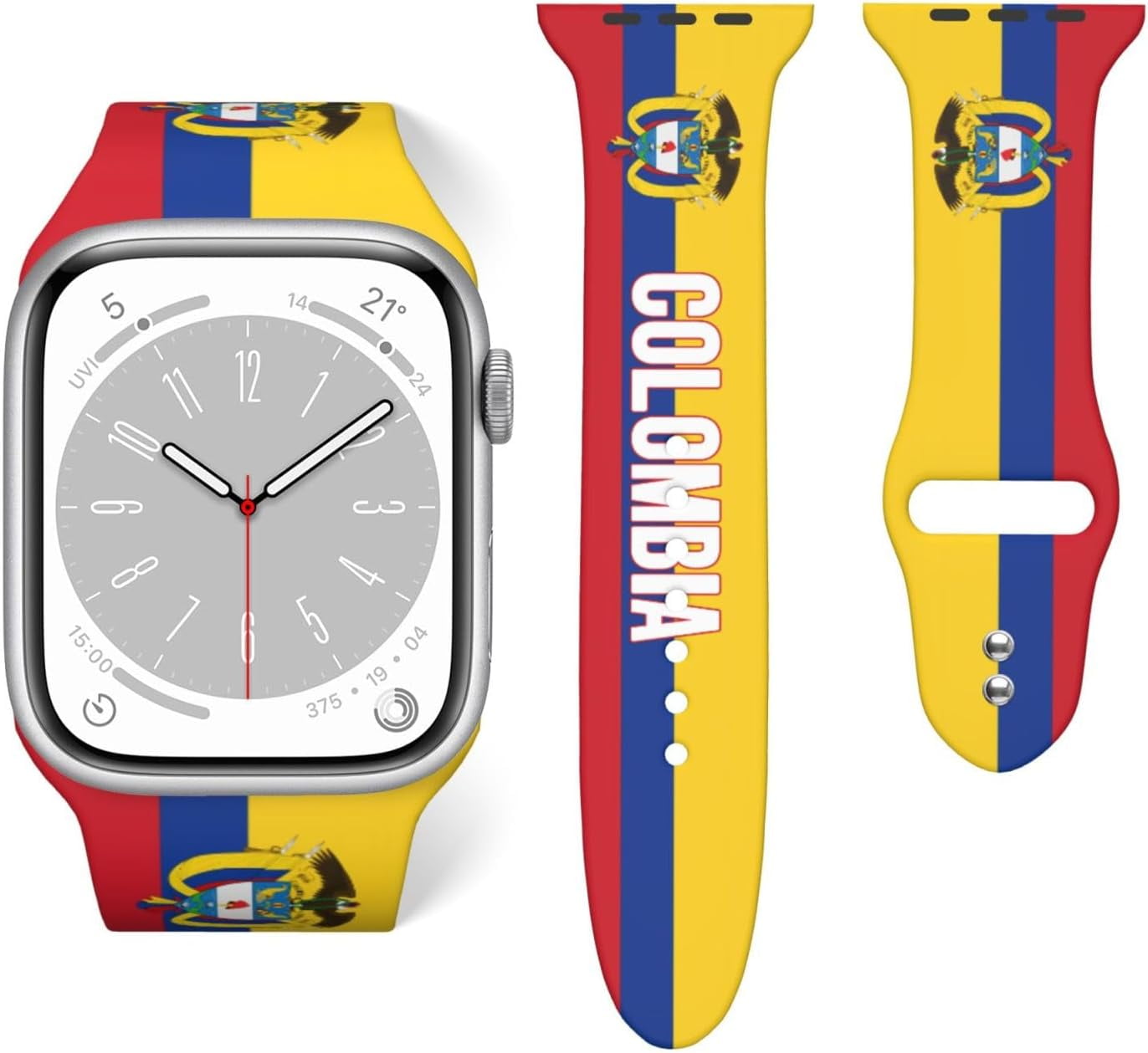Colombia Flag Watch Band For Apple Wristband Band For Iwatch Series ...