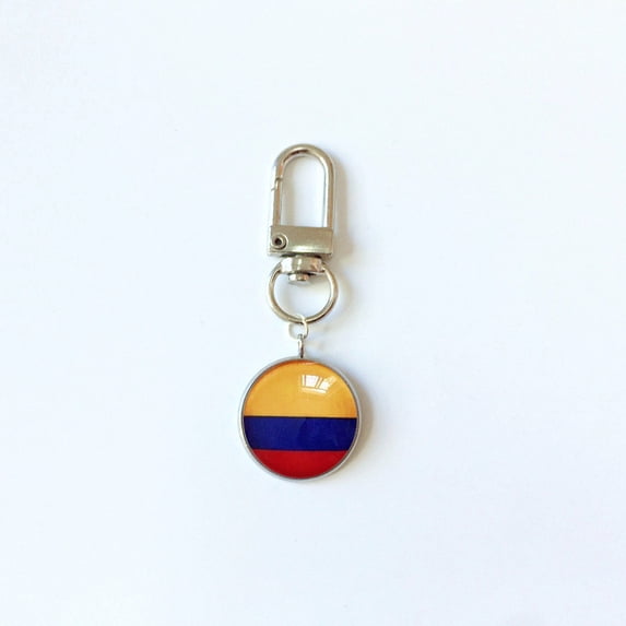 Colombia Flag World Cup Keychain Football Flag Pendant Gift Accessories ...