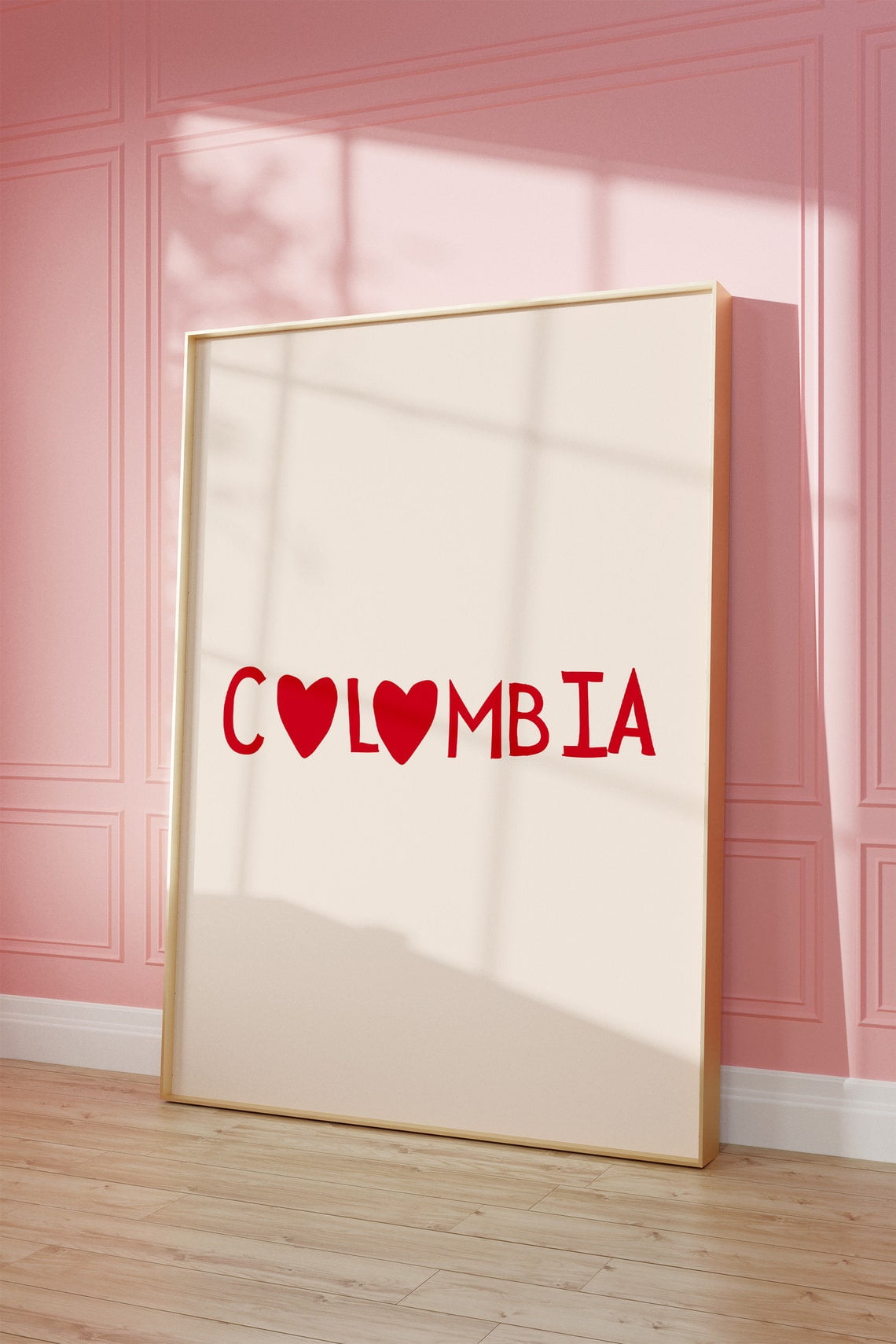 Colombia Print Cute Colombia Poster South American Decor Colombia Wall ...
