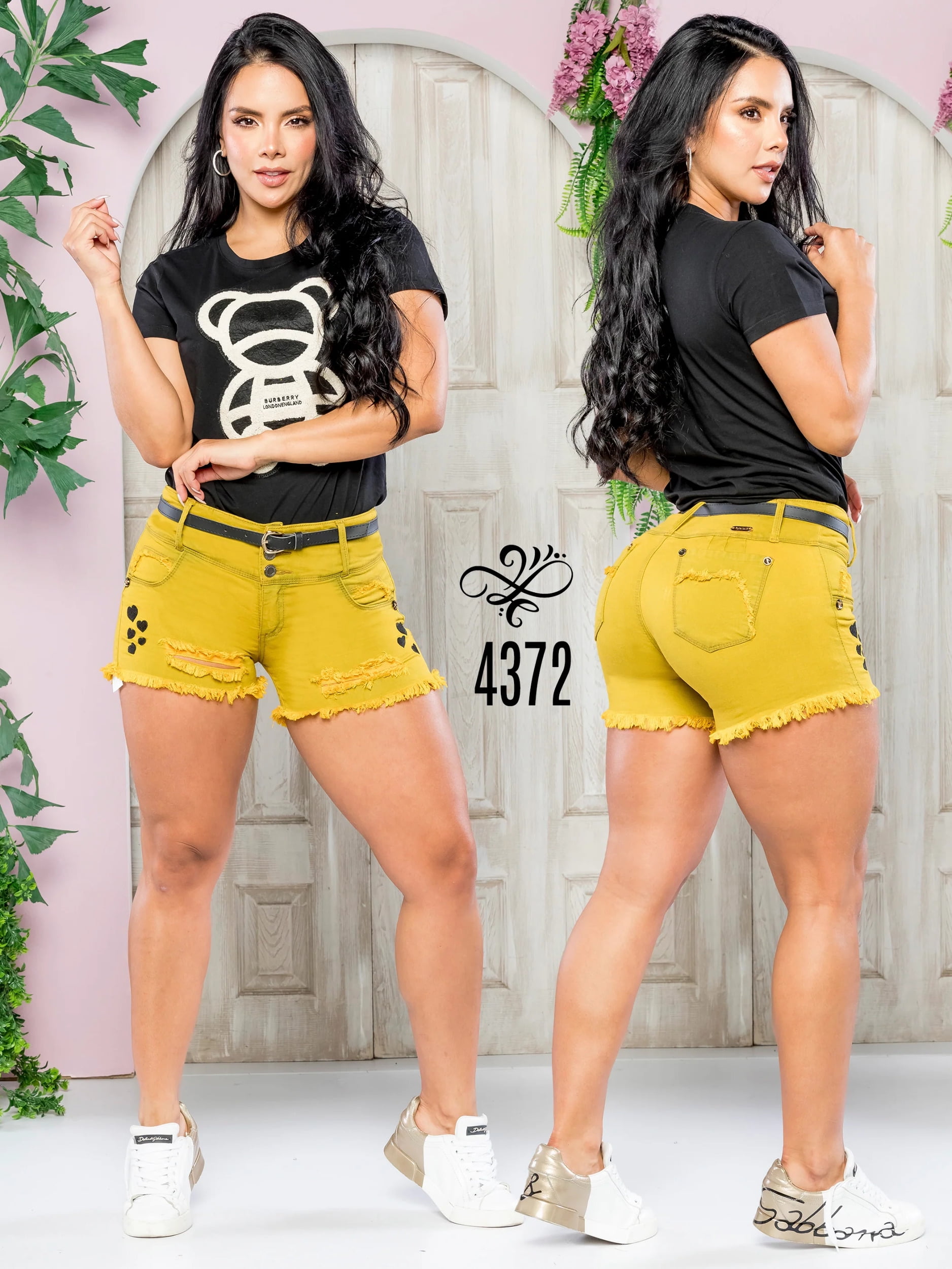 Colombian Butt Lifting Shorts - Walmart.com