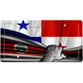 Puerto Rican Car Accessories Black License Plate Frame With PUERTO RICO ...