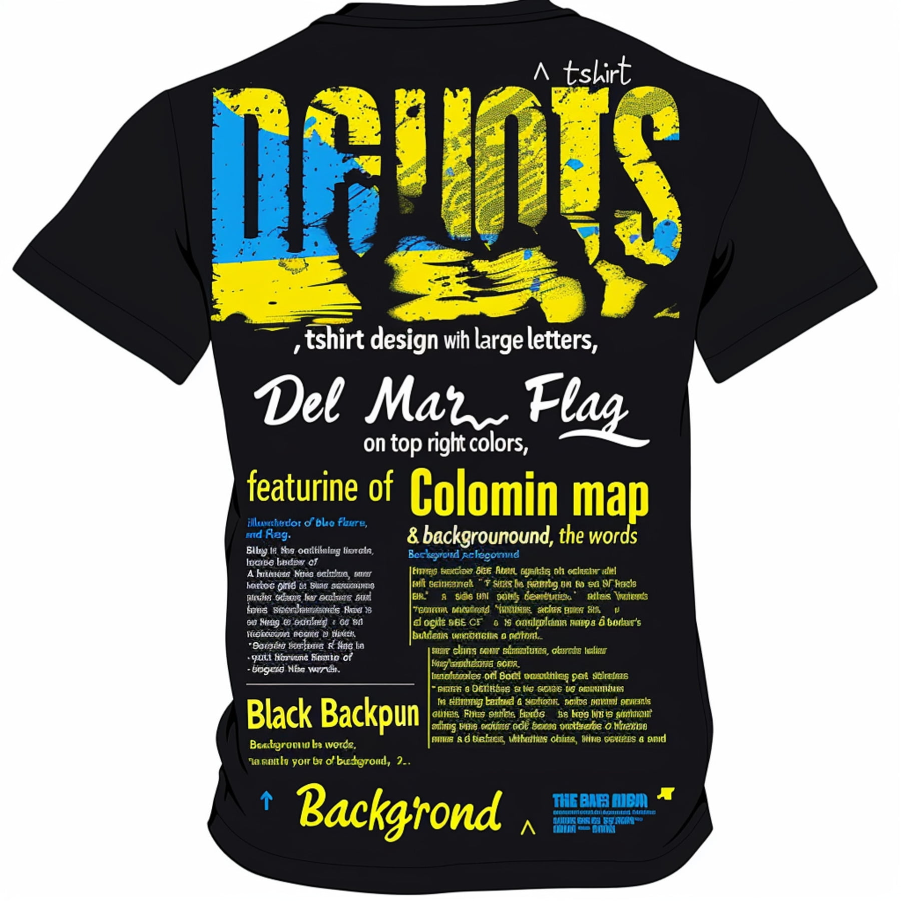 Colombian Heritage TShirt: Legados Flag Colombian Map Bold Text Vibrant ...