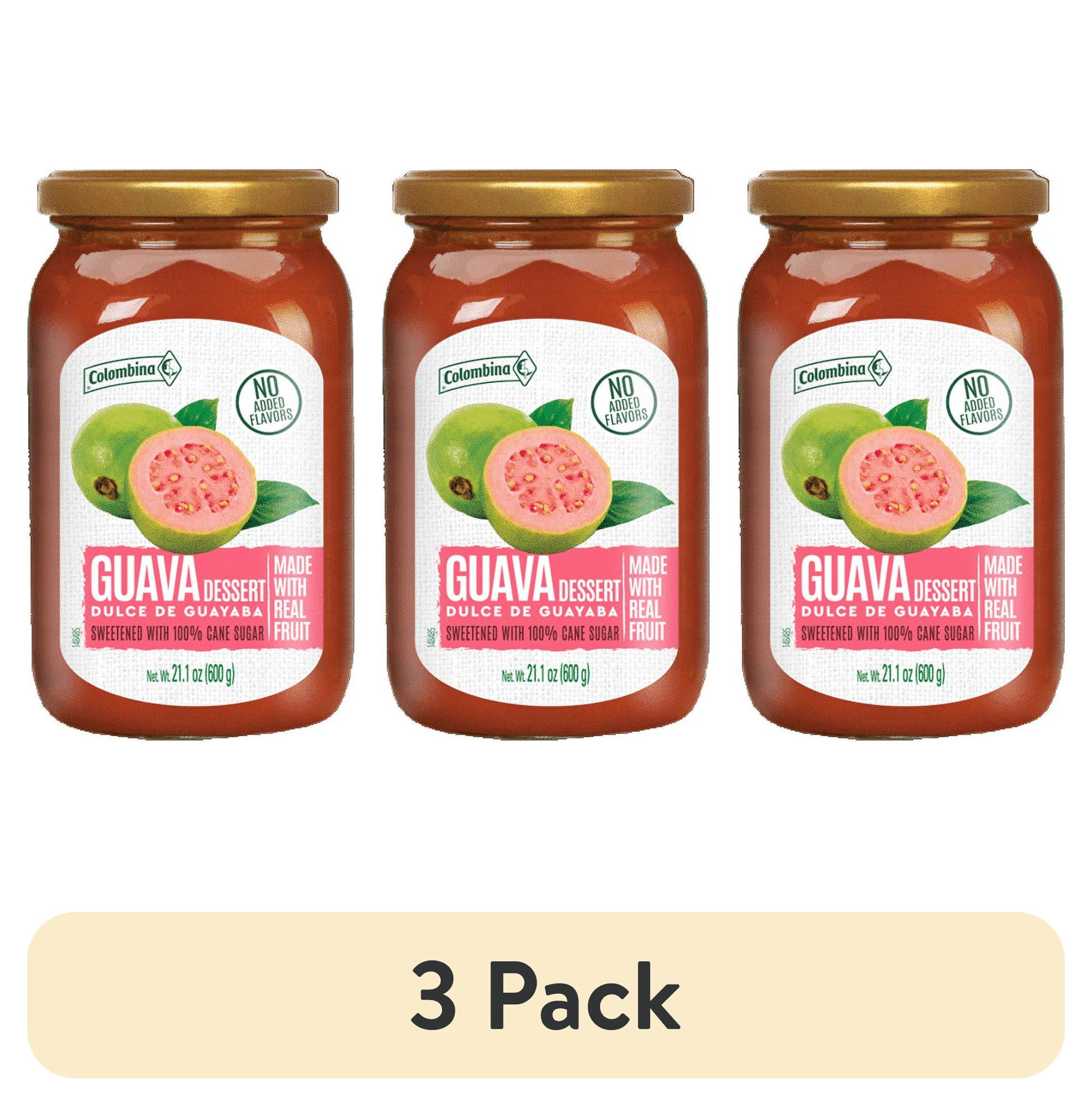 (3 pack) Colombina Guava Fruit Spread - Exotic Tropical Guava Jelly and ...