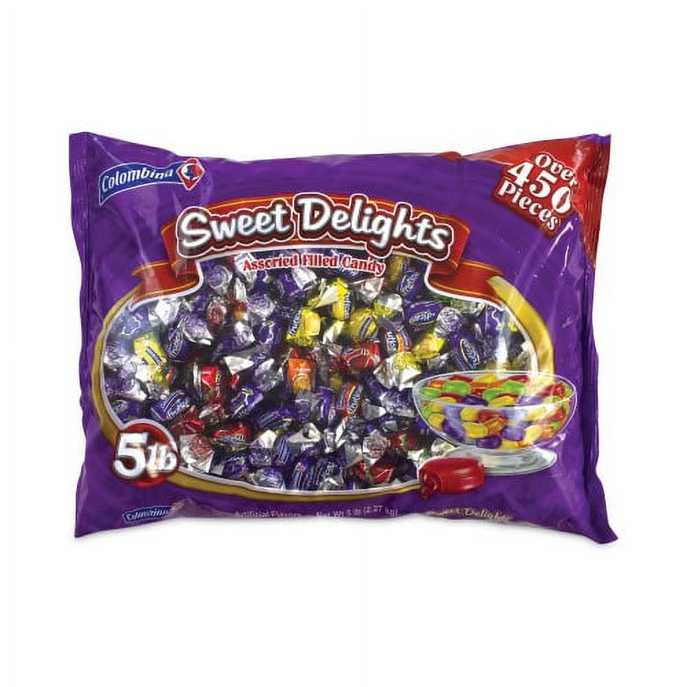 Colombina Fancy Filled Hard Candy Assortment, Variety, 5 lb Bag, Approx ...