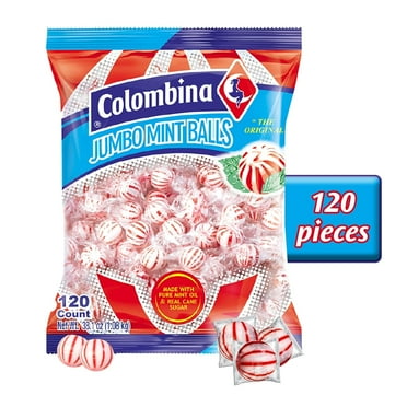 Peppermint Red & White Cylinder Shaped Mint Candy Twists - 5 Pounds ...