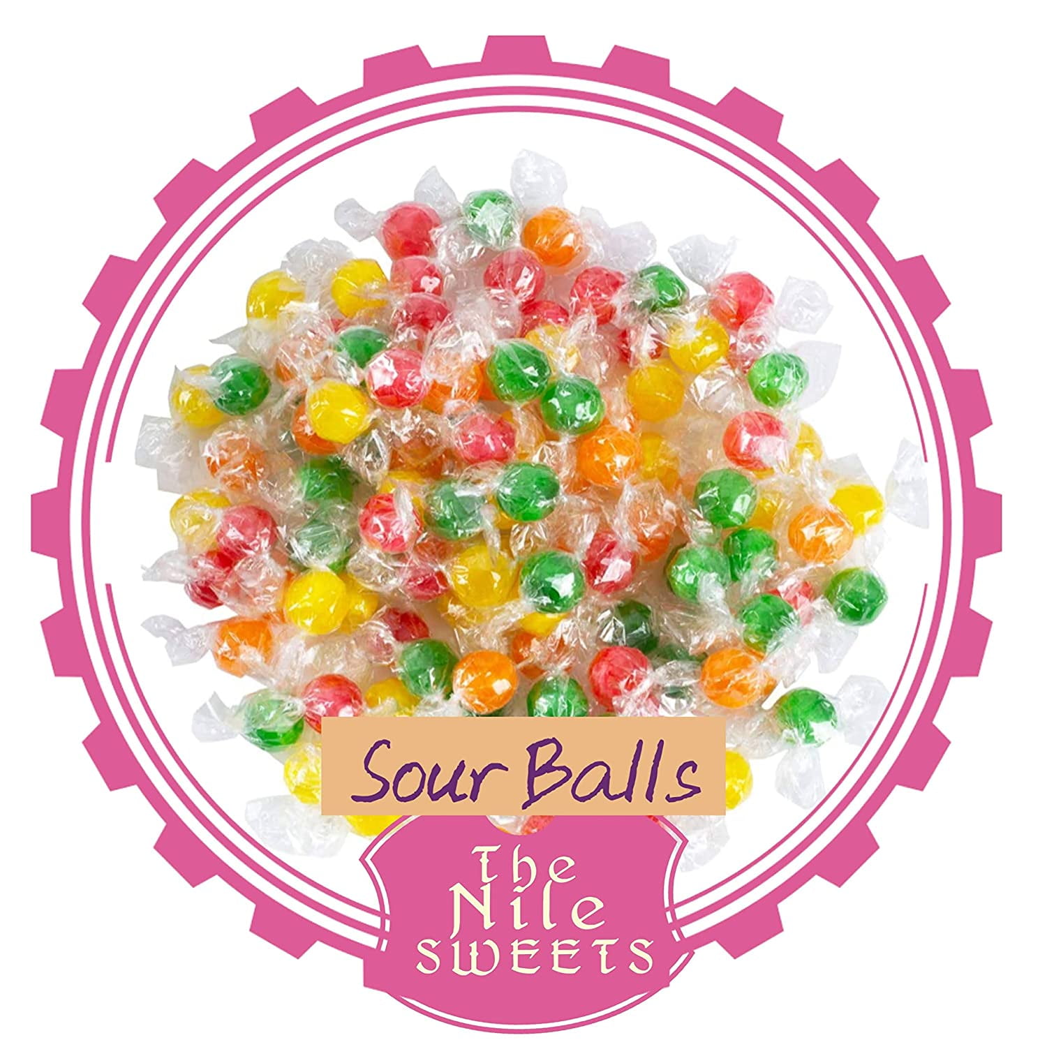 Colombina Sour Balls | Bulk Hard Candy Wrapped |Assorted Candies 4LB ...