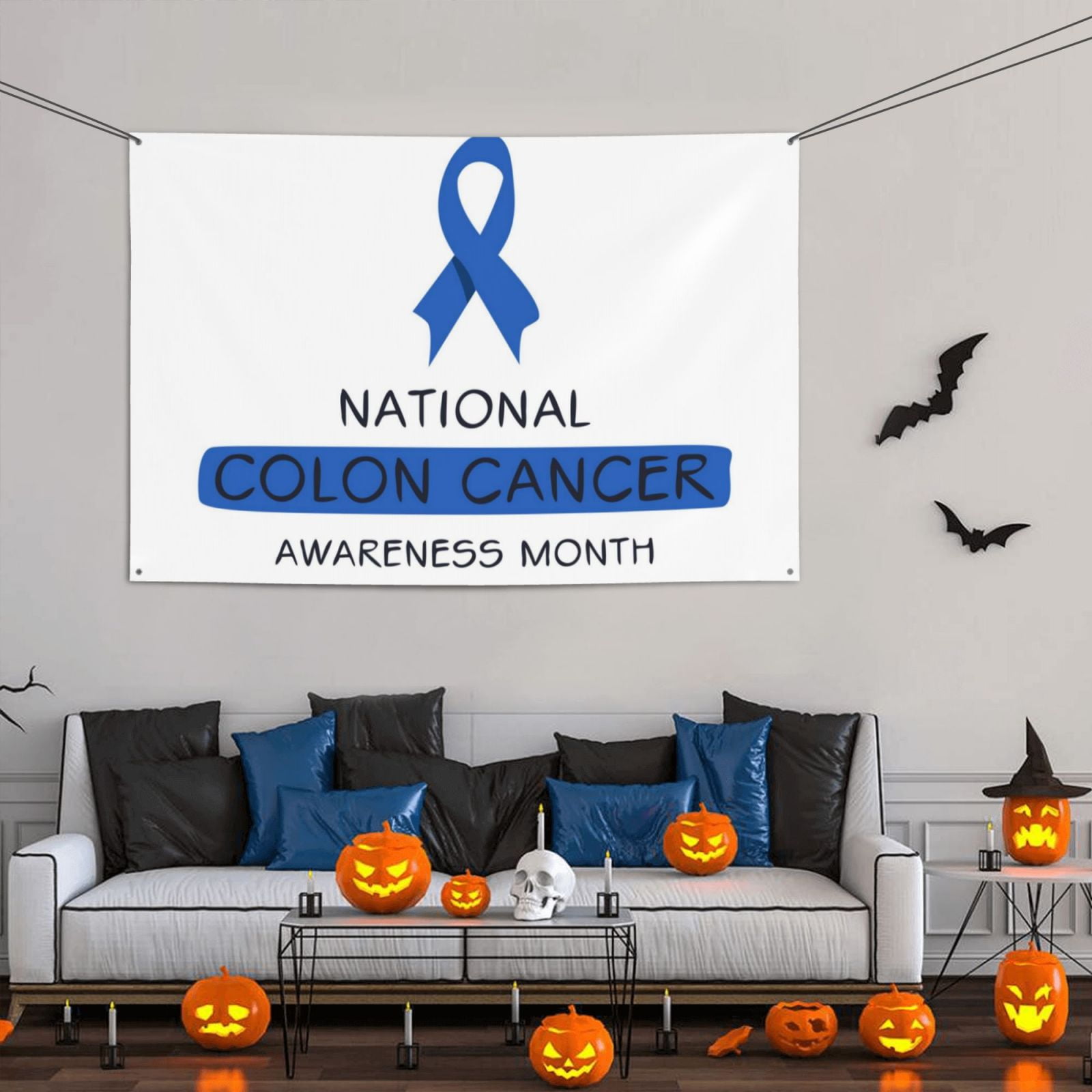 Colon Cancer Awareness Month Large Banner Party Decorations Sign Banner ...