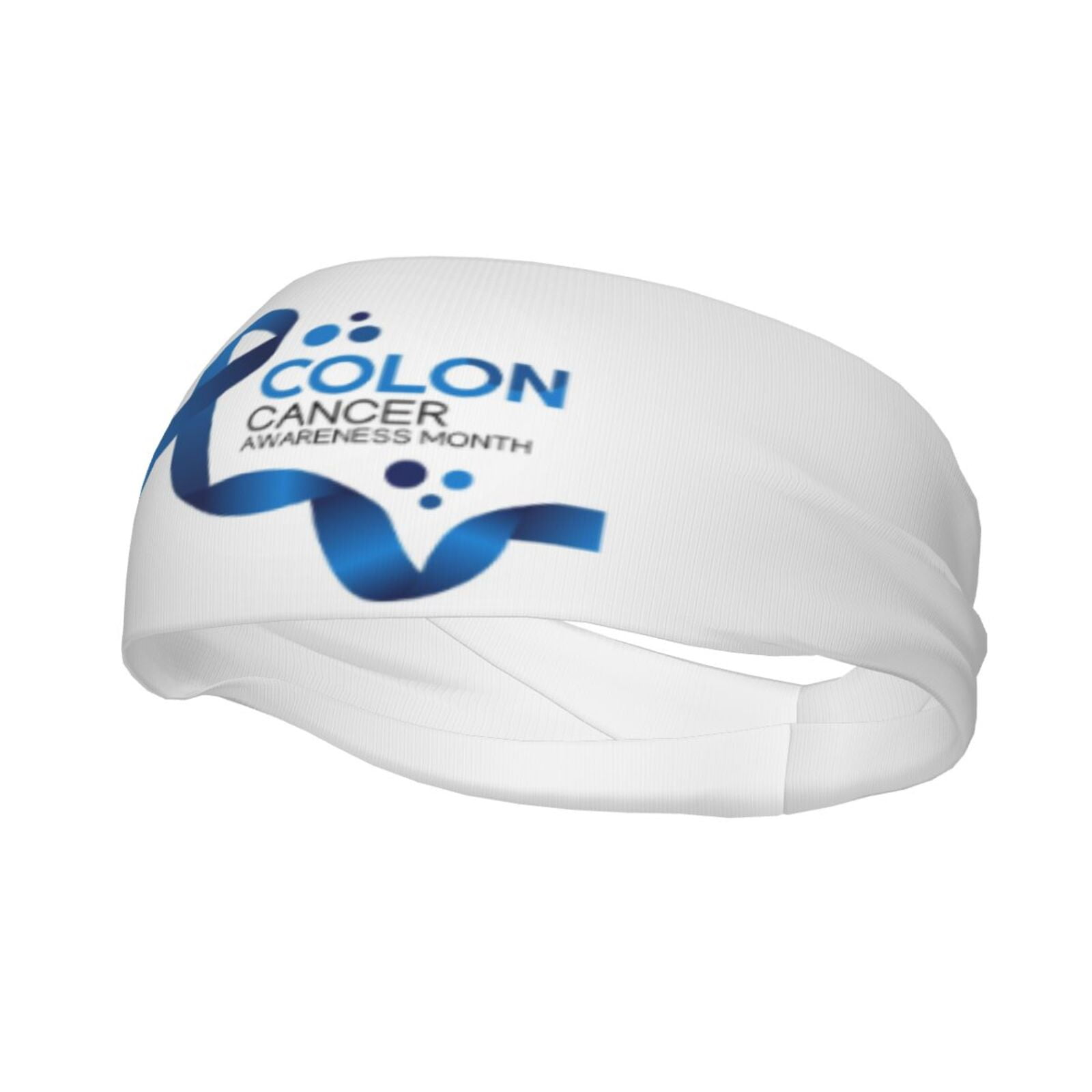 Colon Cancer Awareness Month Sports Hairband Yoga Running Sports ...
