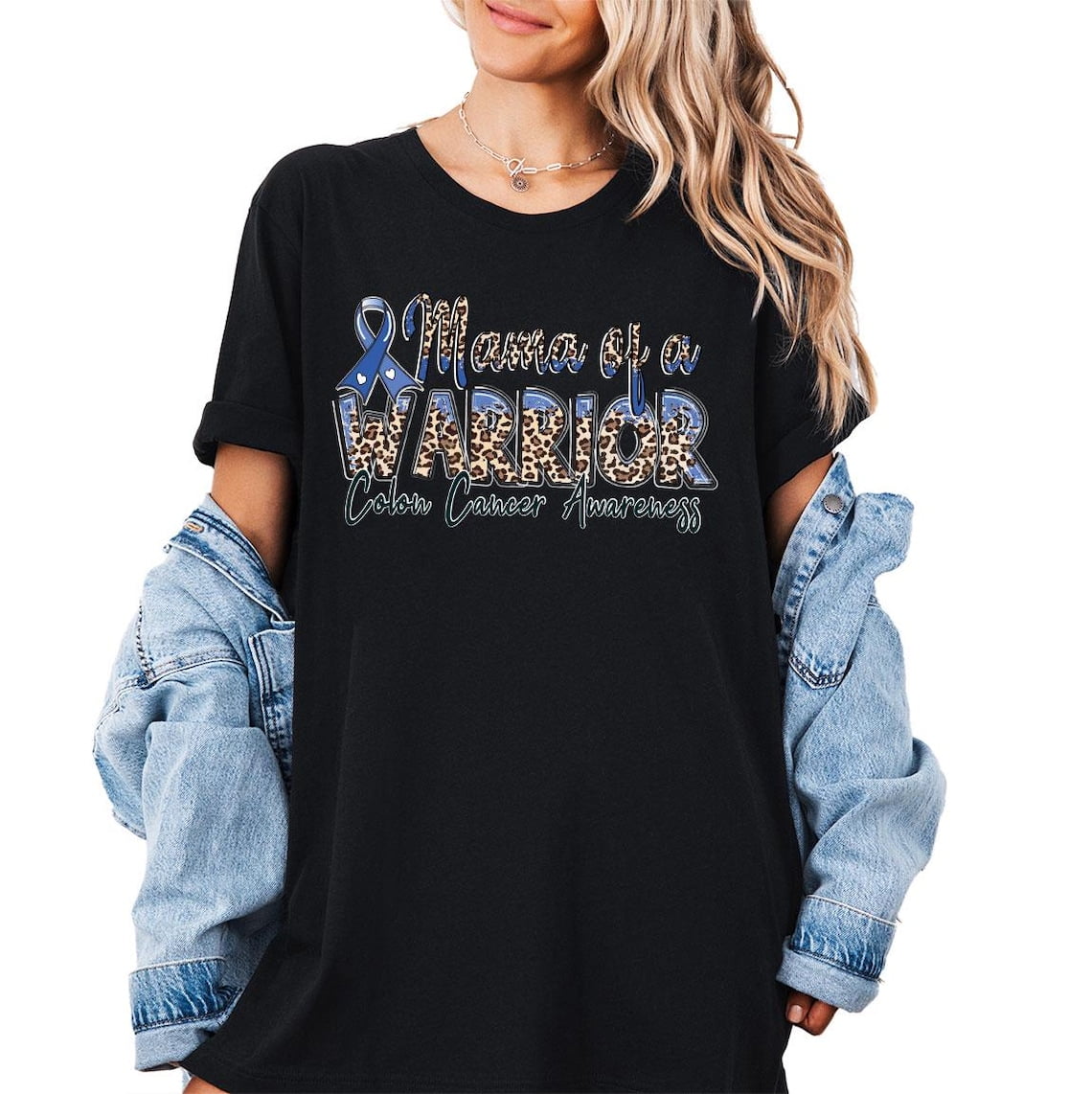 Colon Cancer Shirt, Colon Cancer Awareness Shirt, Colon Cancer Ribbon ...