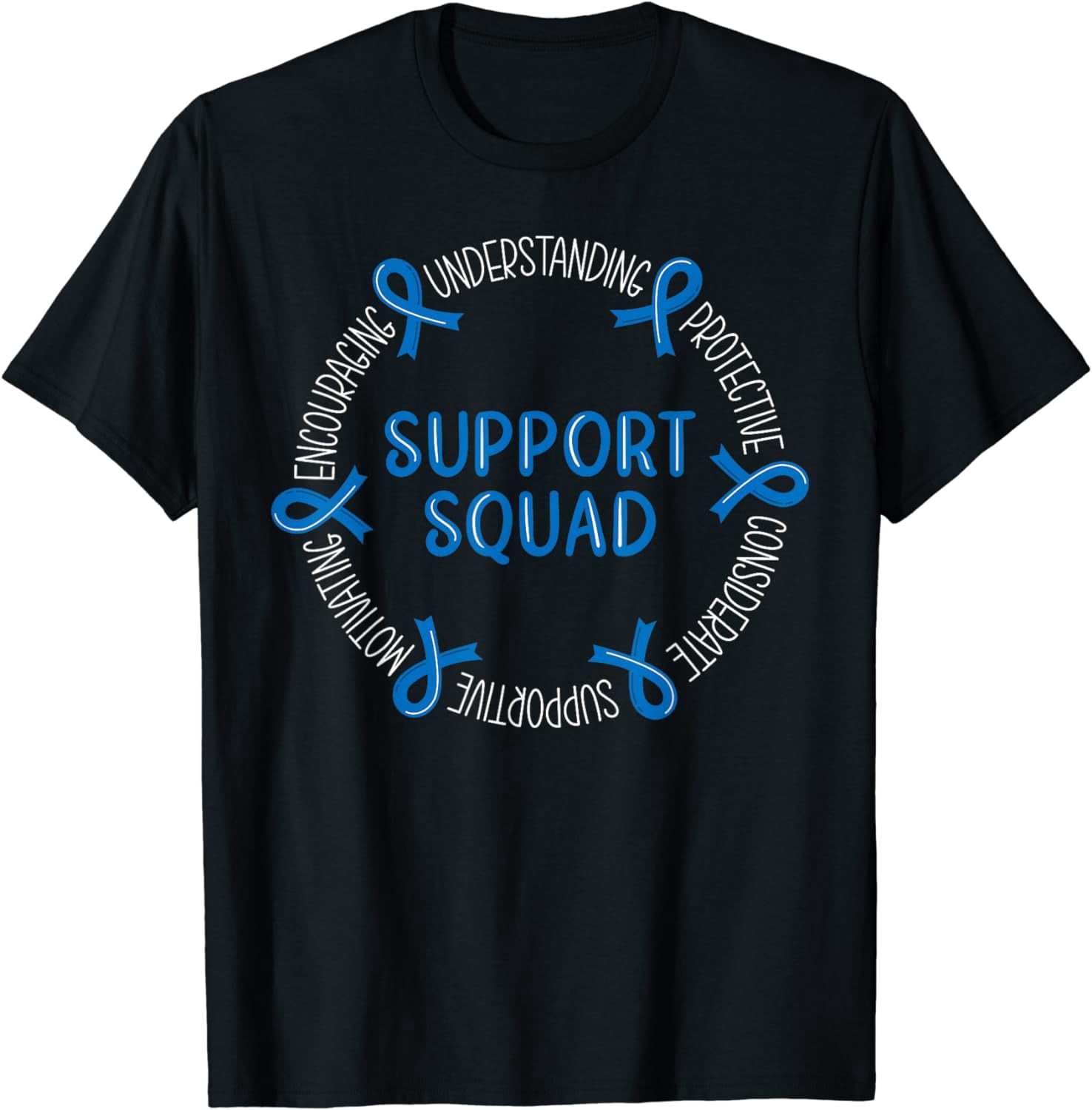 Colon Cancer Support Squad Colon Cancer Awareness T-Shirt - Walmart.com