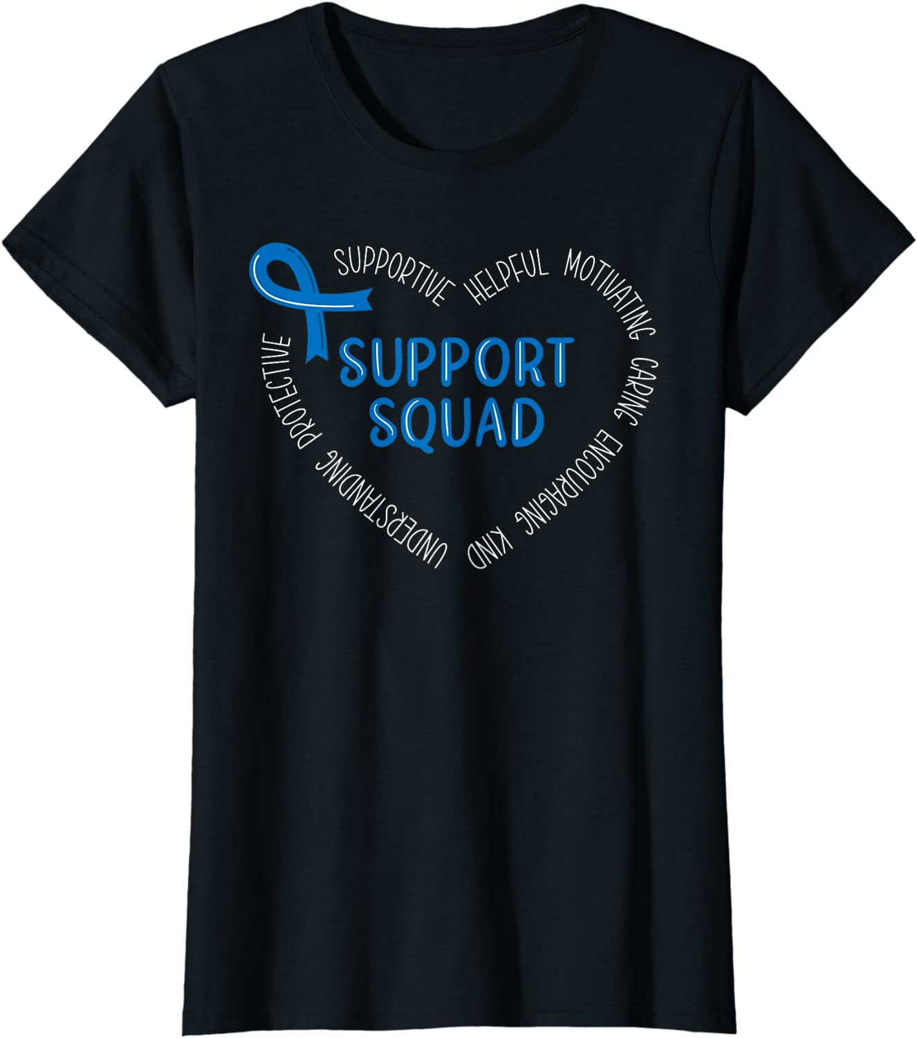 Colon Cancer Support Squad Colon Cancer Awareness T-Shirt - Walmart.com