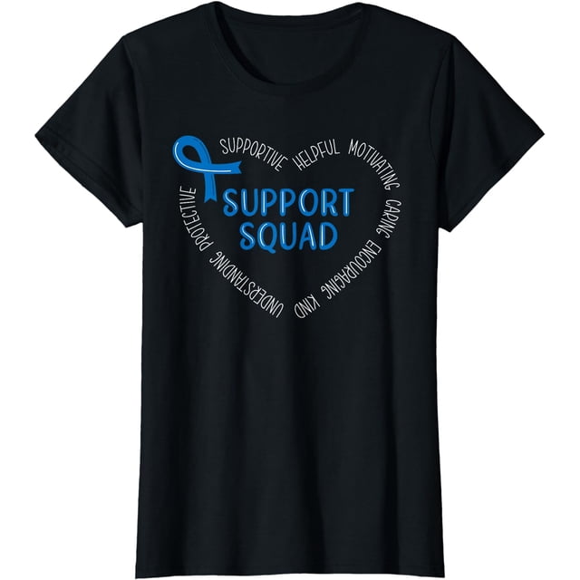 Colon Cancer Support Squad Colon Cancer Awareness T-Shirt - Walmart.com