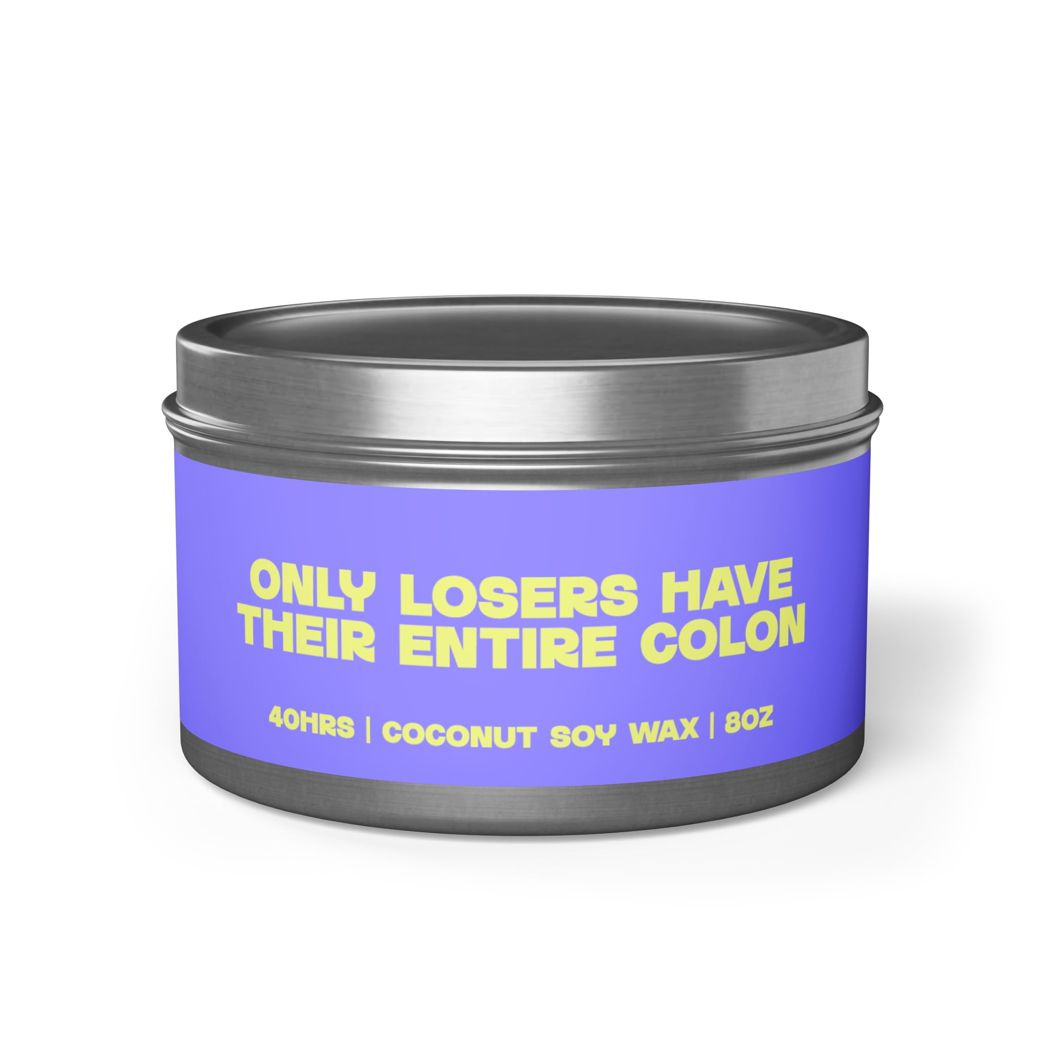 Colon Cancer Surgery Tin Candle Gifts Funny Home Office Decor - Walmart.com