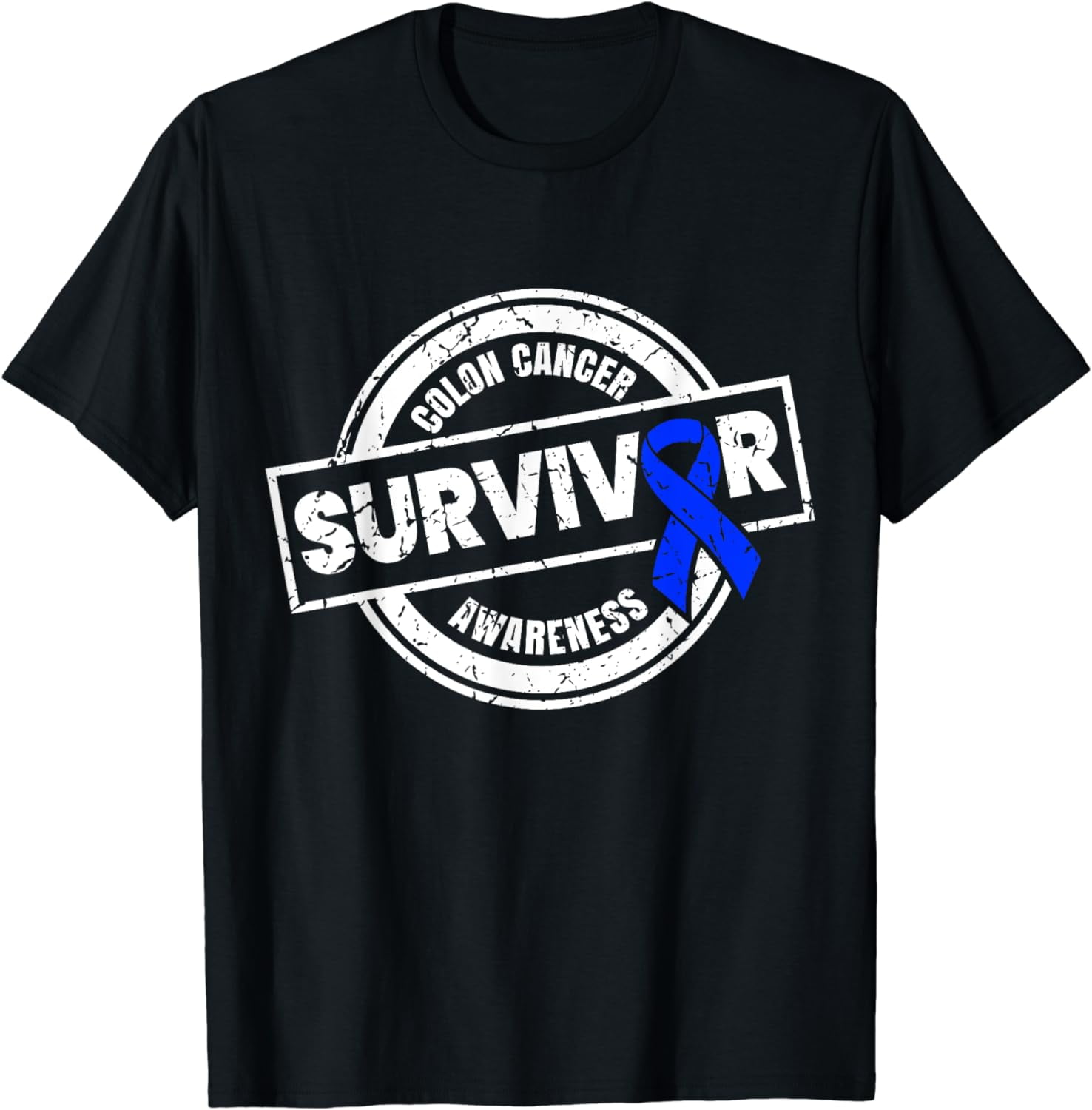 Colon Cancer Survivor Shirts Colon Cancer Awareness Month T-Shirt ...