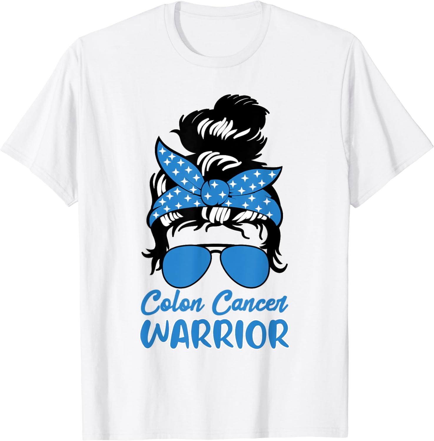 Colon Cancer Warrior Tshirt Awareness Survivors Fighters T-Shirt ...