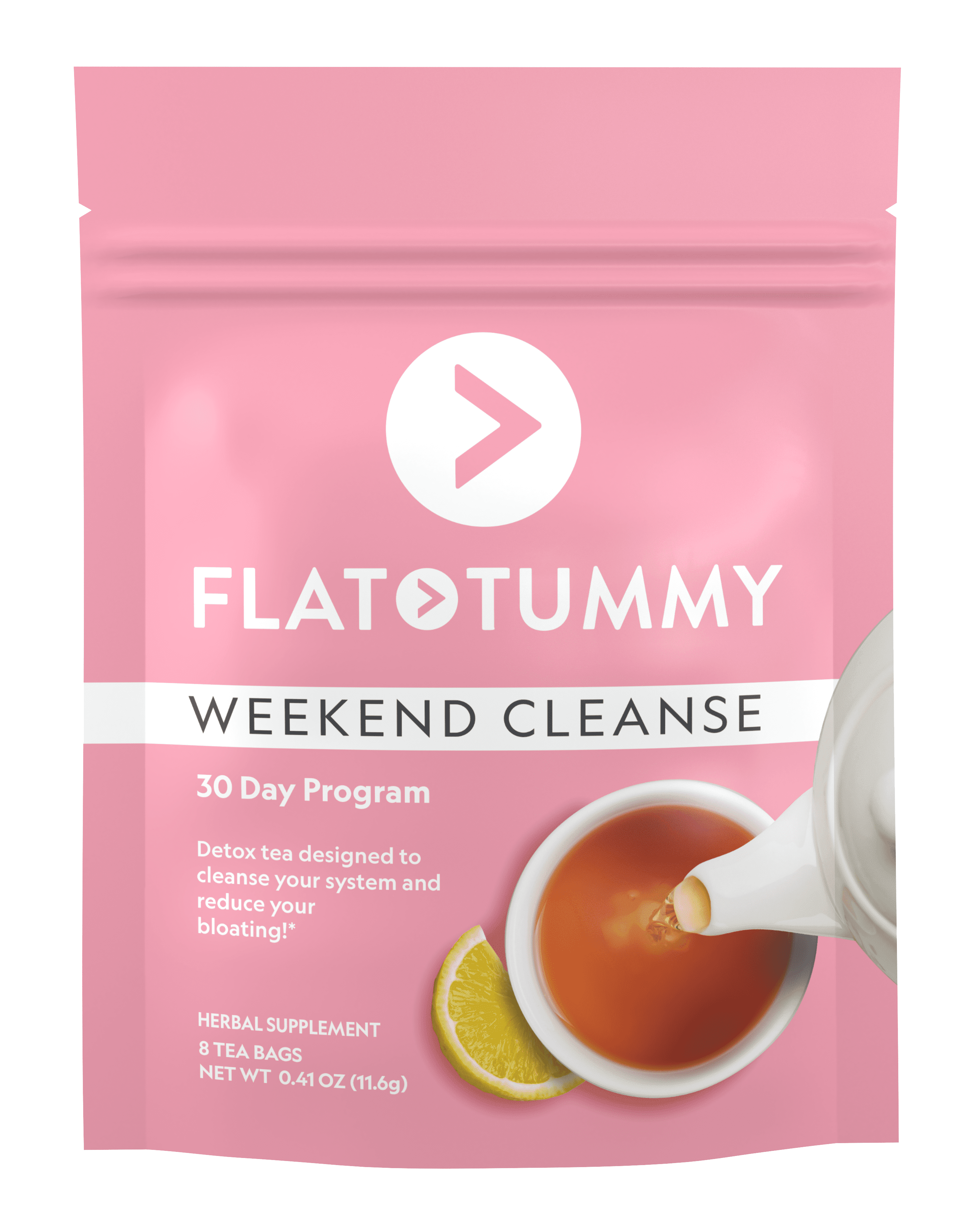 Flat Tummy Tea Premium Colon Cleanse Detox - 2-Day Gut Flush ...