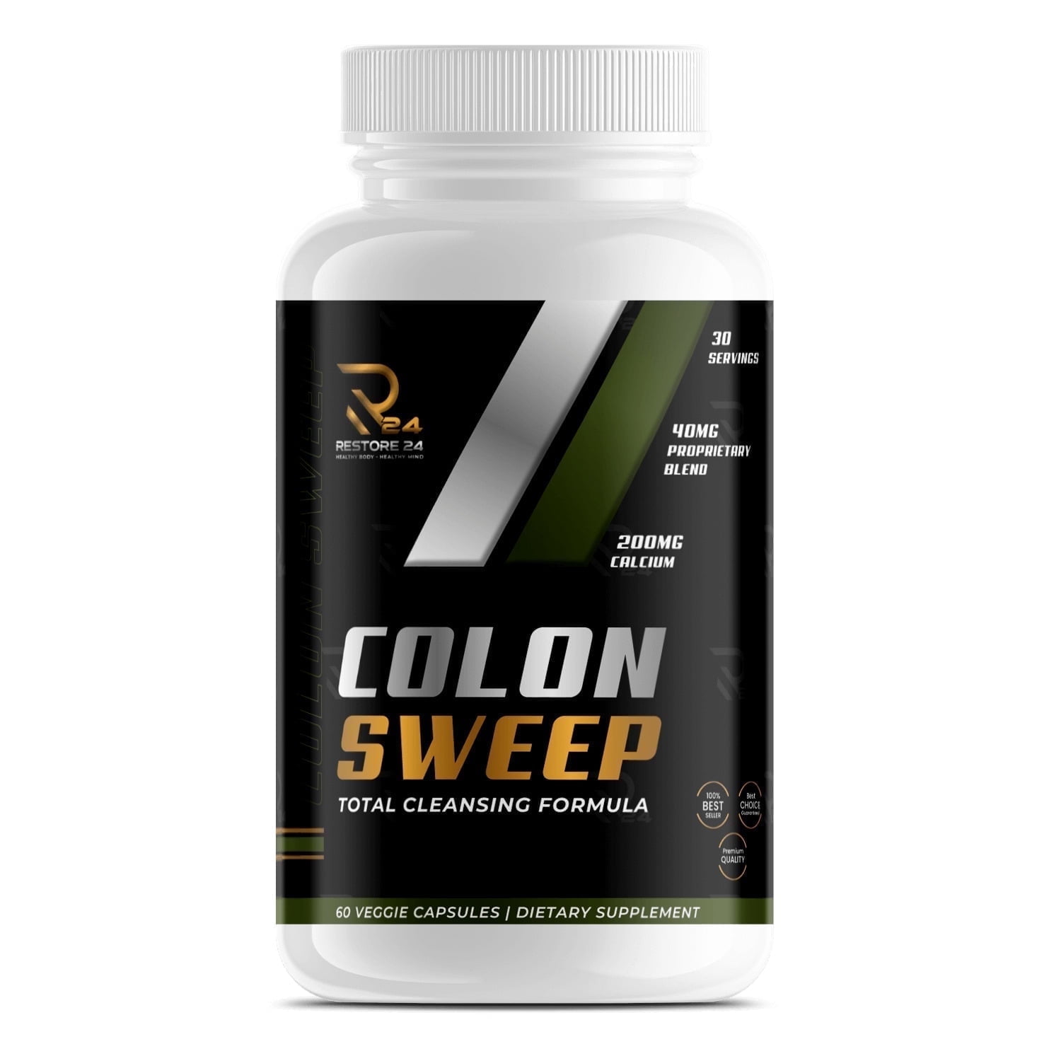 Restore 24 Nutrition Colon Sweep – Natural Colon Cleanse & Detox ...