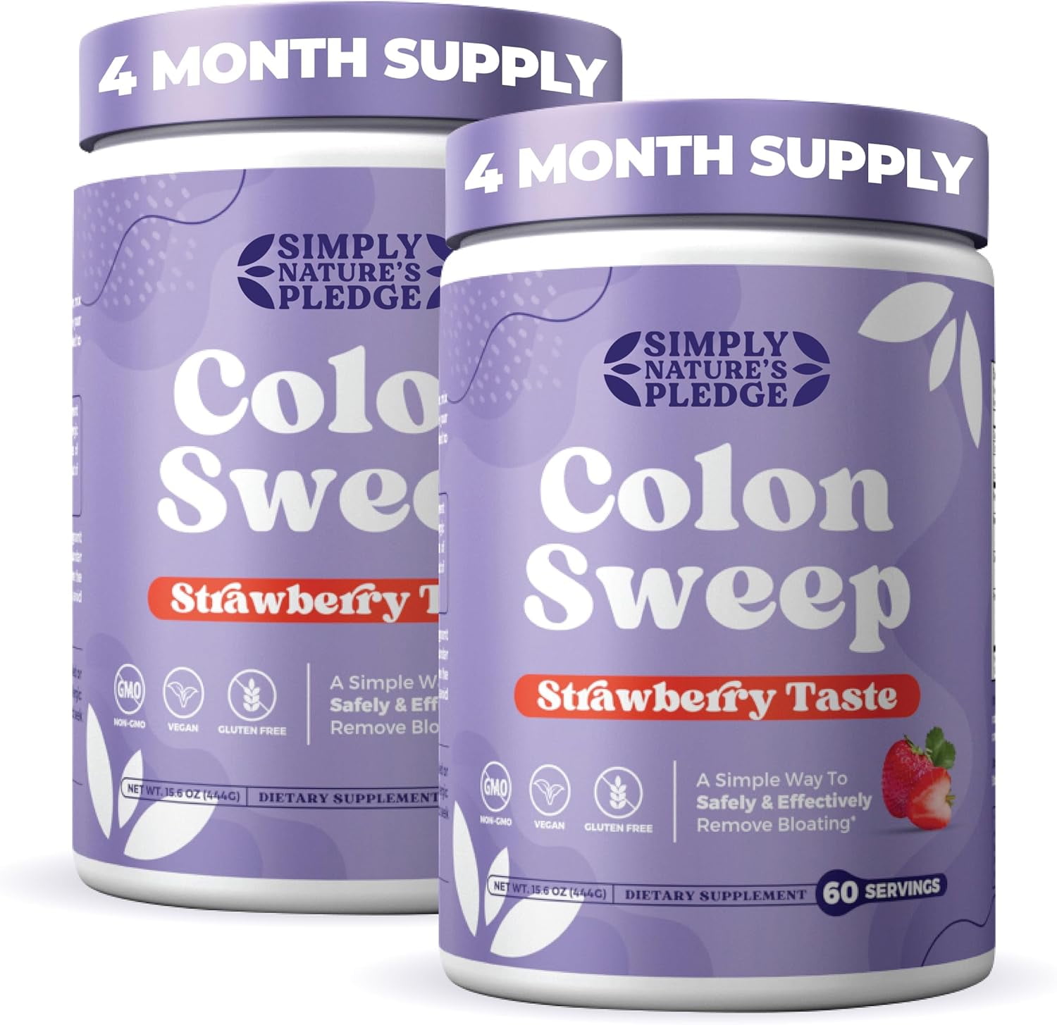 ColonSweep Psyllium Husk Powder Colon Cleanser - Vegan, Gluten Free ...