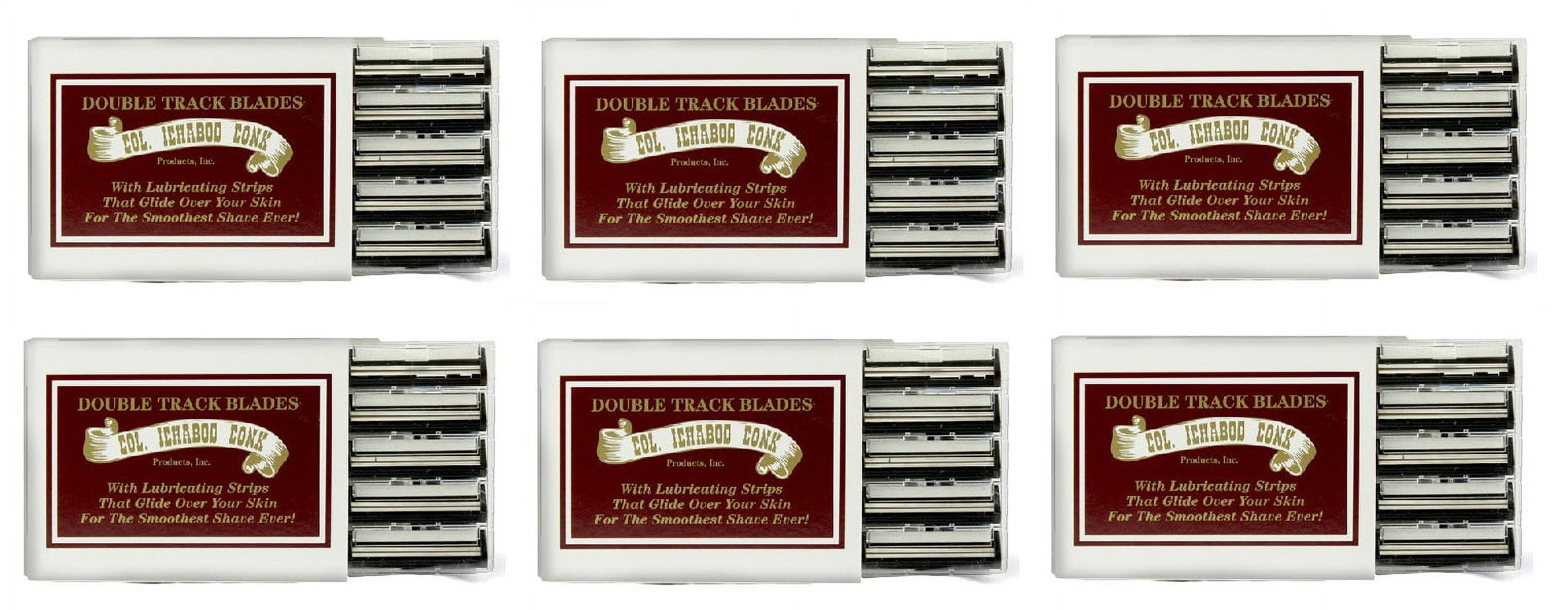 Colonel Ichabod Conk Trac II Razor Blades 10 ct. (Pack of 6) - Walmart.com