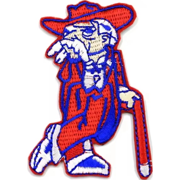 Colonel Reb 1979-2003 Ole Miss Rebels embroidered Iron on patch 6 ct ...