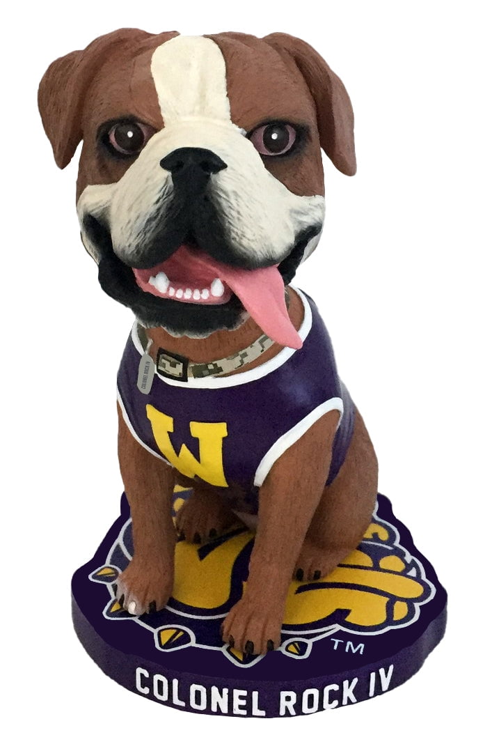 Colonel Rock IV Western Illinois Leathernecks Live Mascot Bobblehead ...