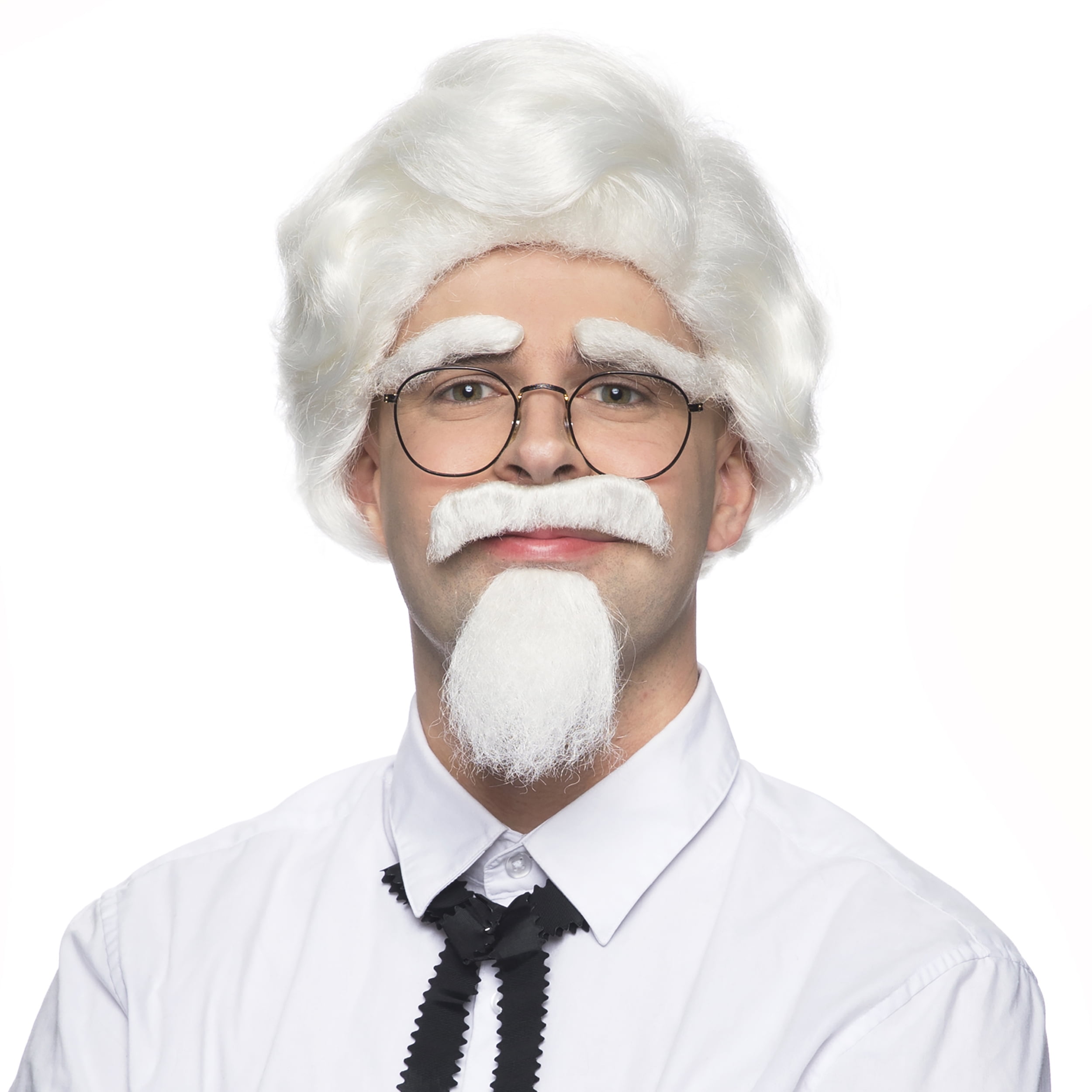 KFC Colonel Sanders Southern Man Halloween Wig and Beard Costume for ...