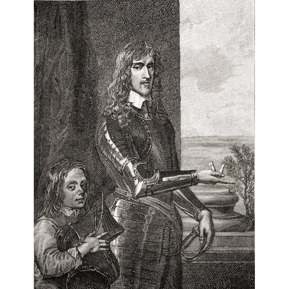 Colonel Sir John Hutchinson 1615 - 1664 And His Son English Puritan ...